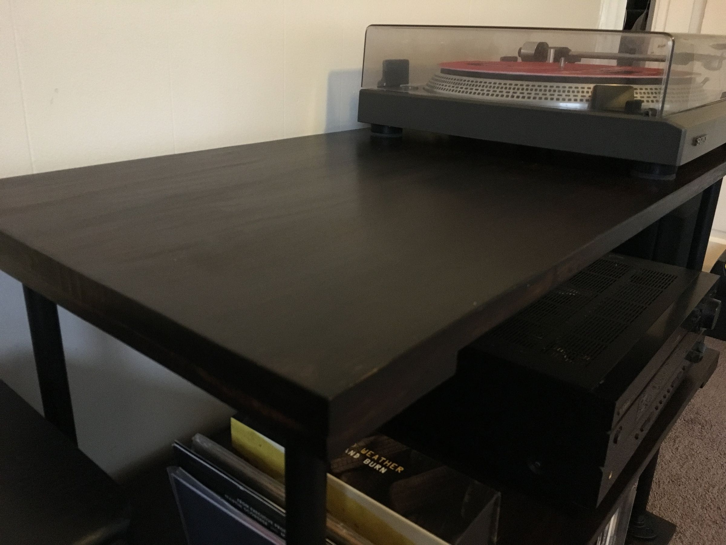 Industrial Record / Turntable Shelf : 9 Steps (with Pictures ...