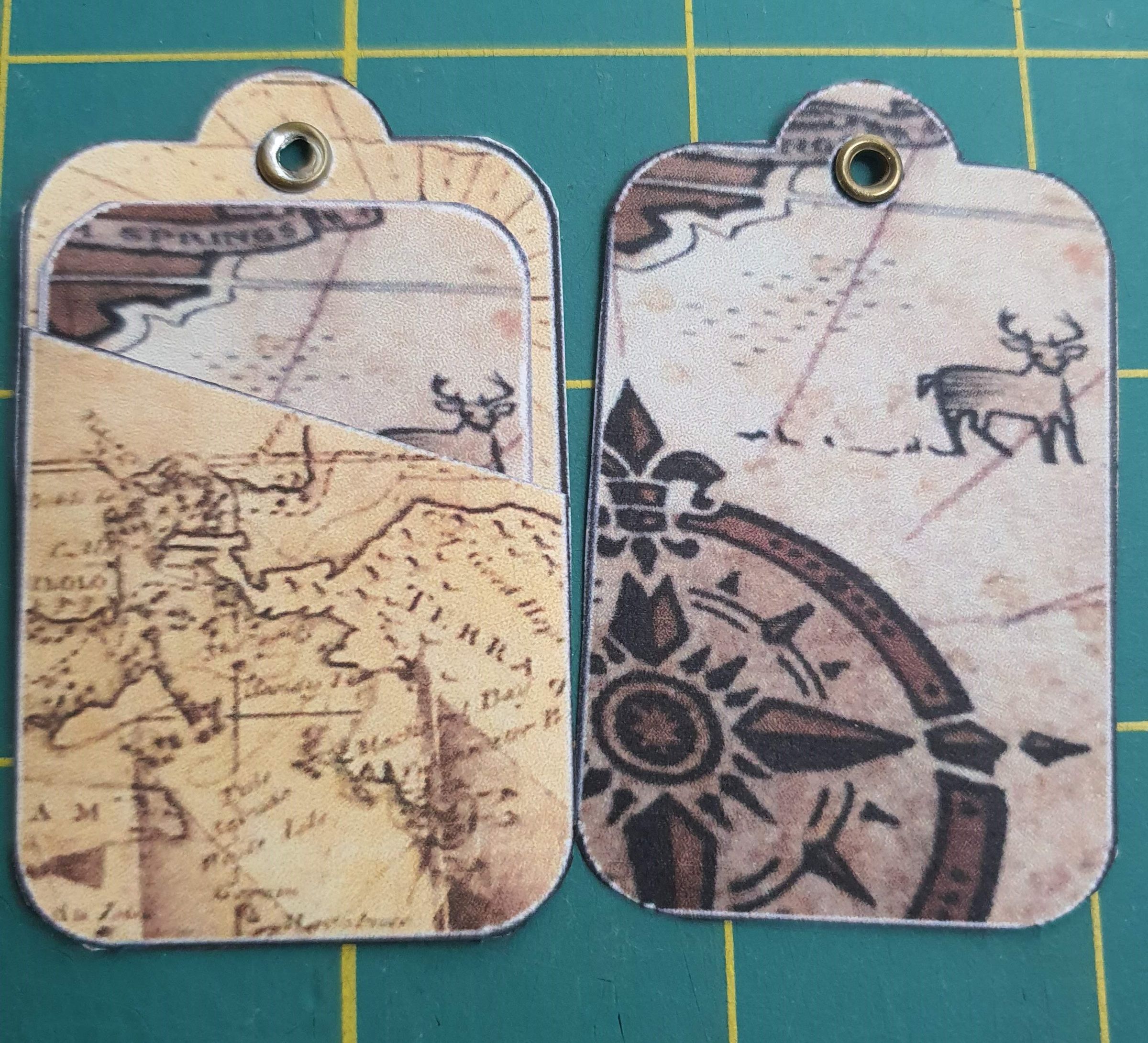 Travel Inspired Gift Tags and Tag Holders : 3 Steps (with Pictures ...