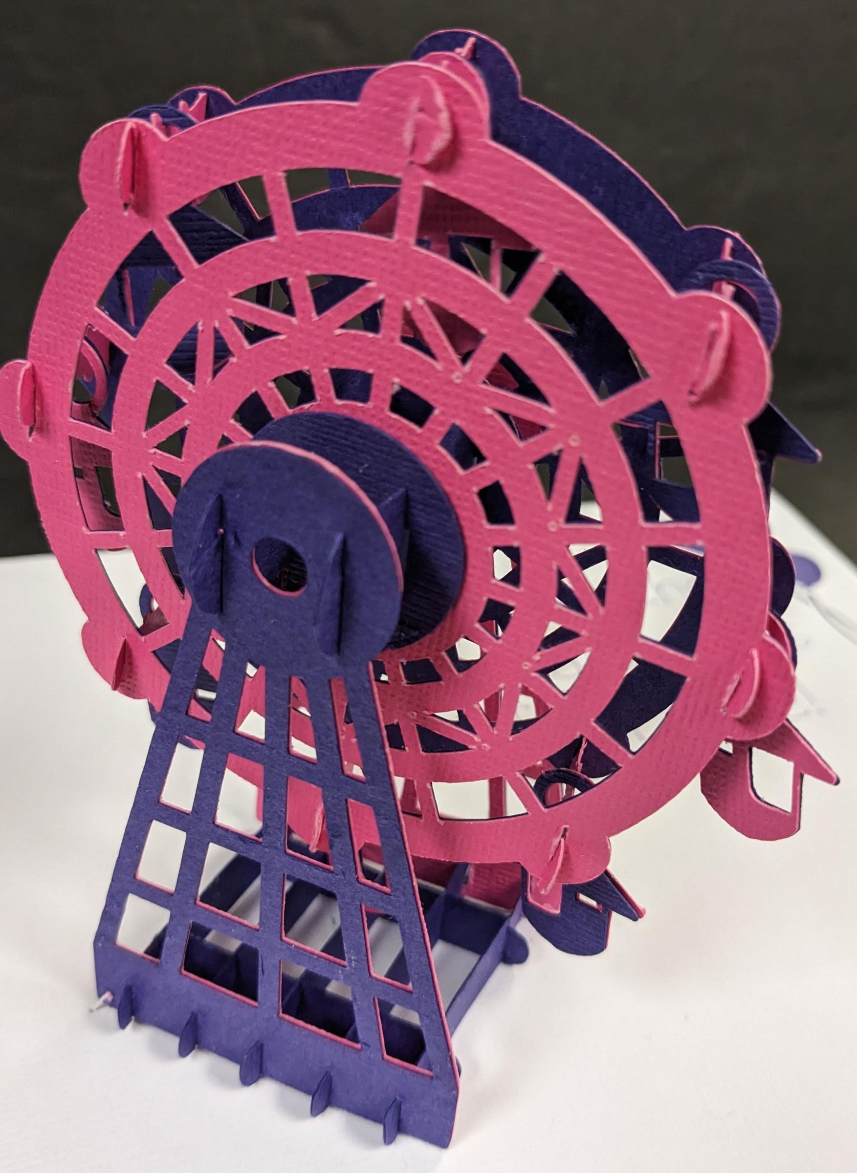 Rotatable Ferris Wheel Pop-Up Card : 9 Steps (with Pictures ...