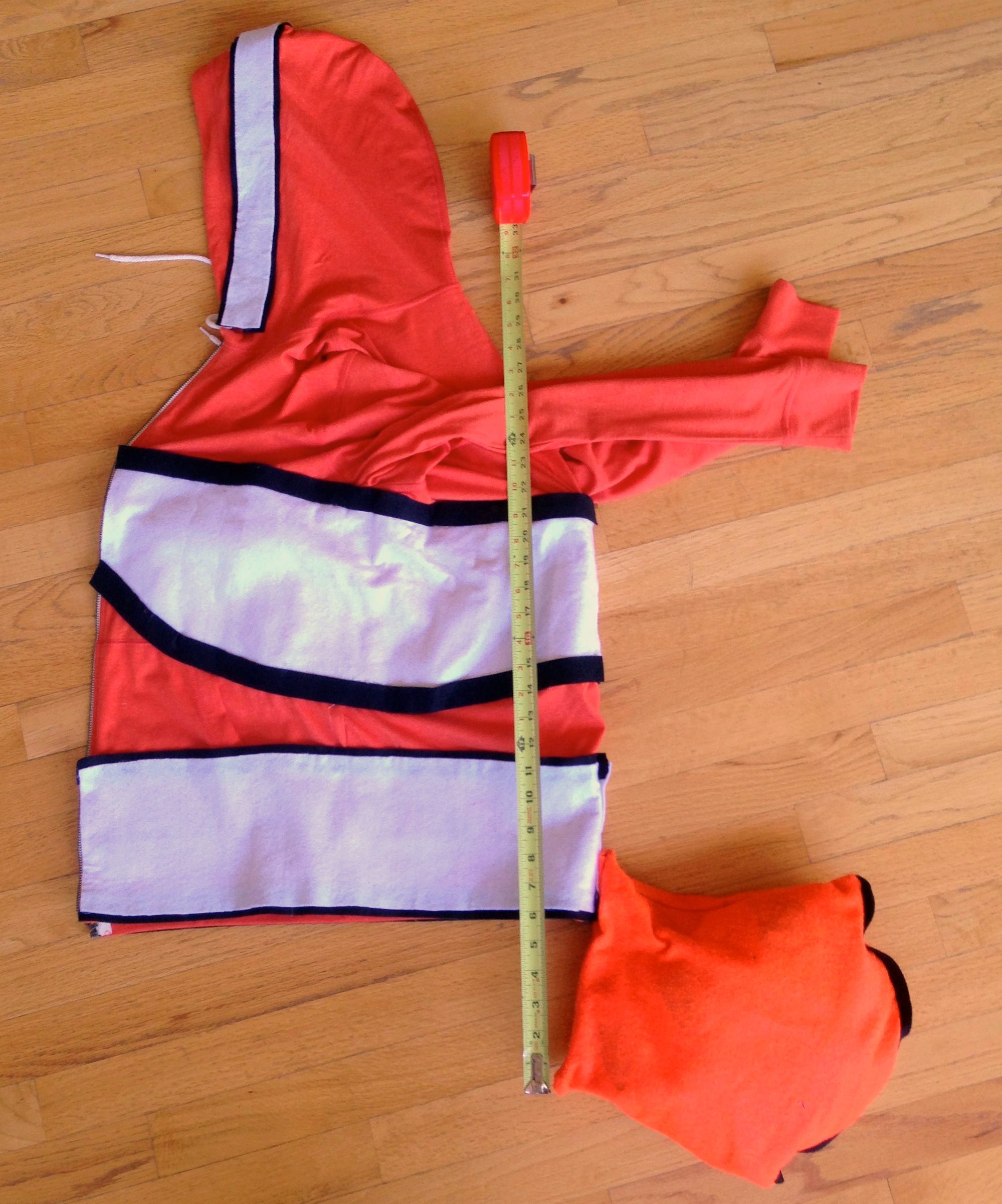No-Sew Finding Nemo Clownfish Costume : 8 Steps (with Pictures ...