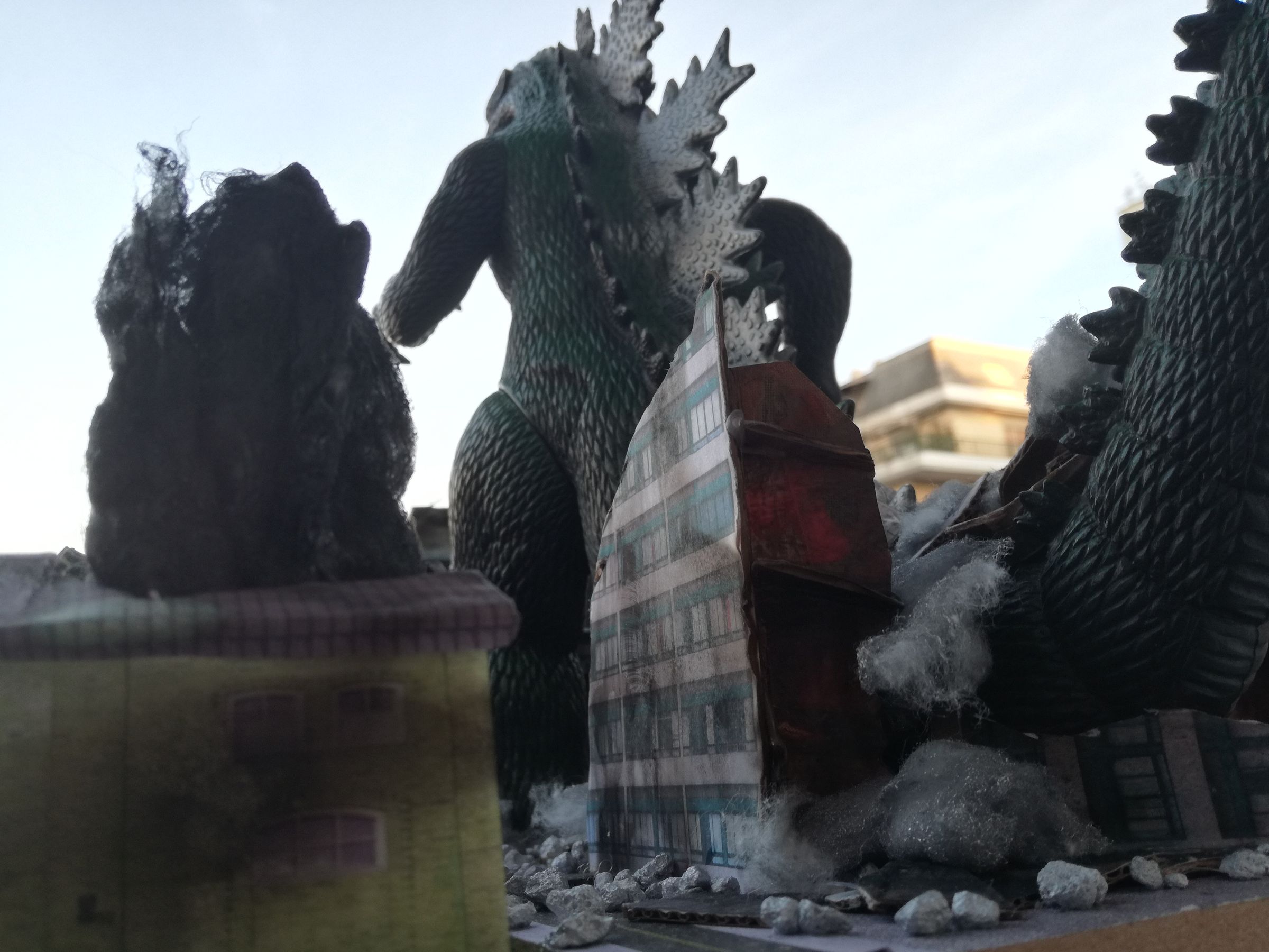 Cardboard Godzilla Diorama and Google Street View : 4 Steps - Instructables