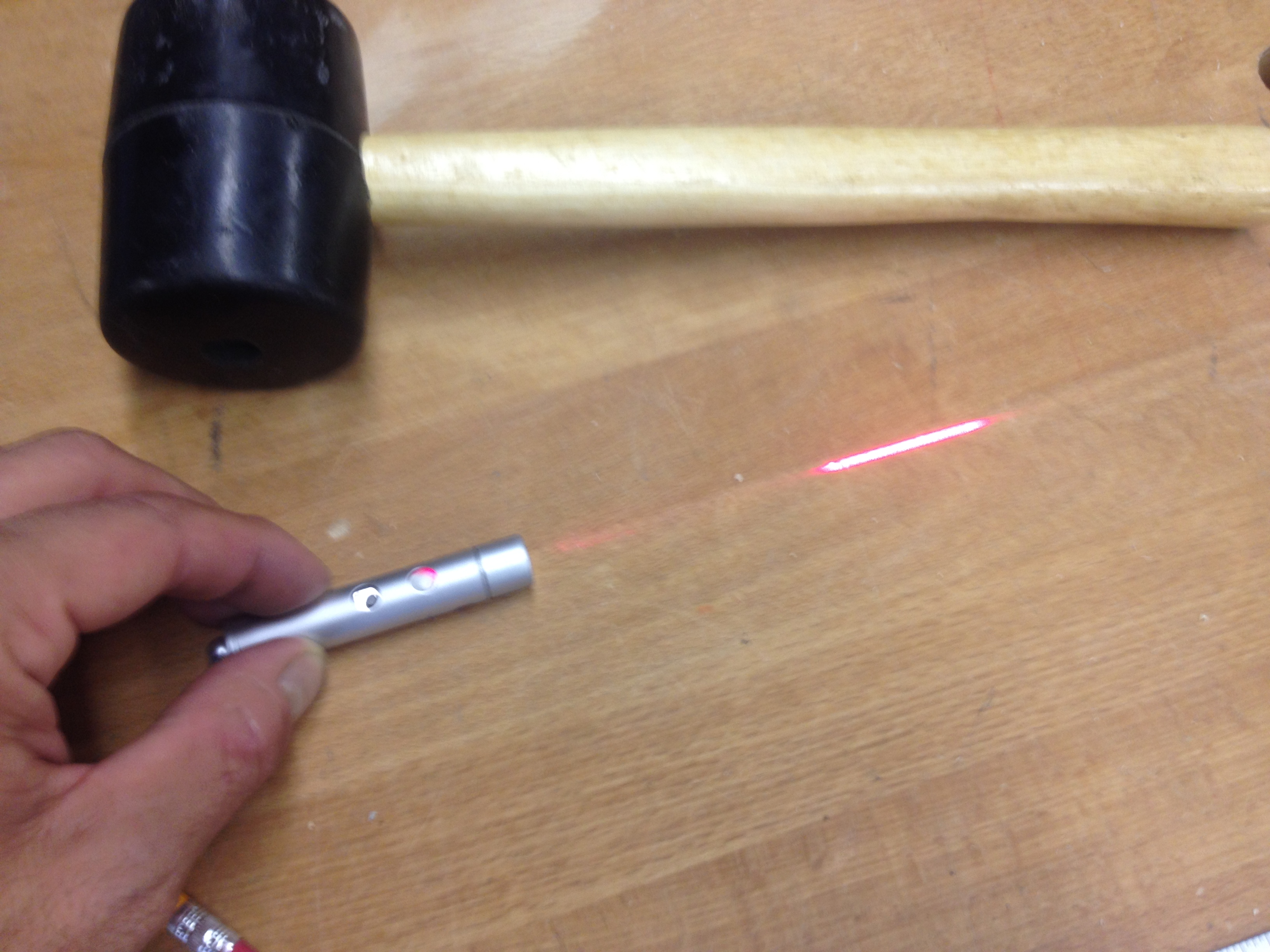 Laser Guided Hammer : 4 Steps (with Pictures) - Instructables