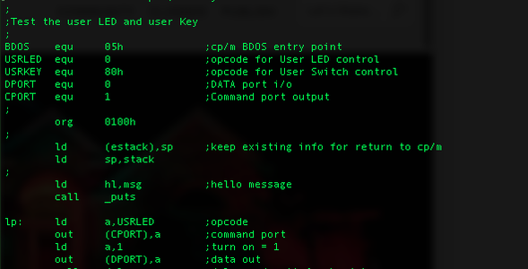 Z80 Mbc2 Z80 Code Flash User Led 3 Steps Instructables