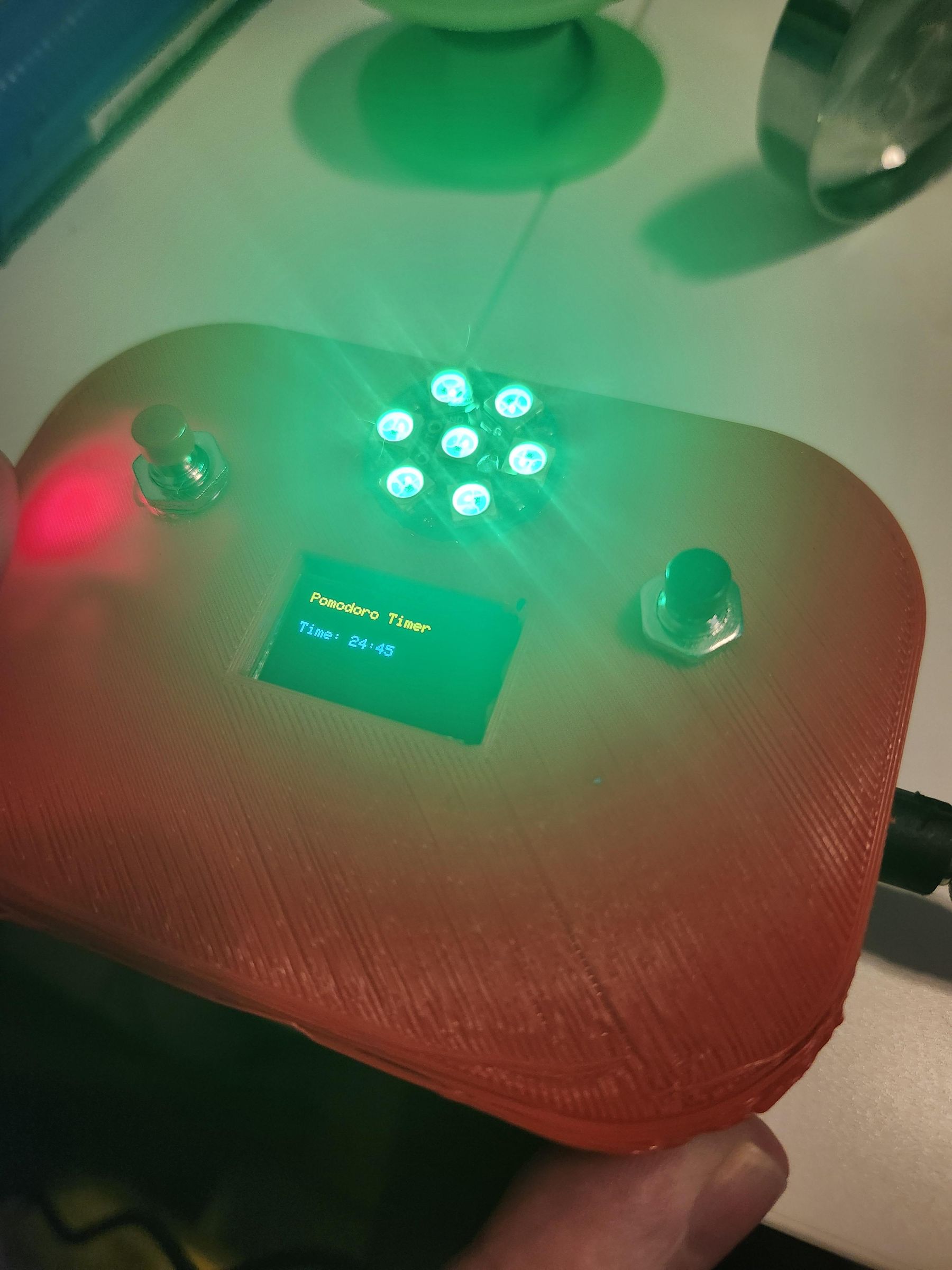 How to Build a Physical Pomodoro Timer Including a Total Daily Working ...