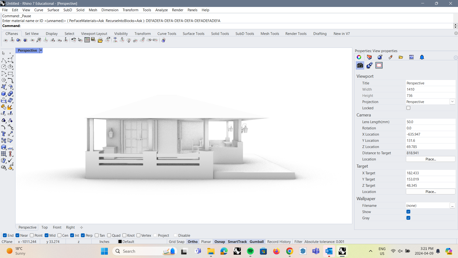 How to Render Through Rhino : 20 Steps - Instructables
