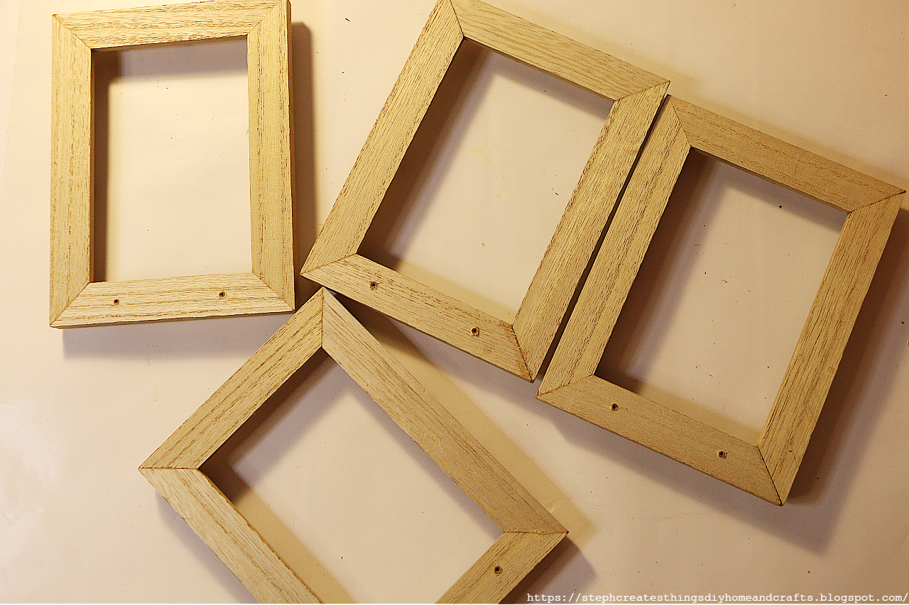 Fall Faux Window Design Using Picture Frames From Dollar Tree : 9 Steps (with Pictures ...