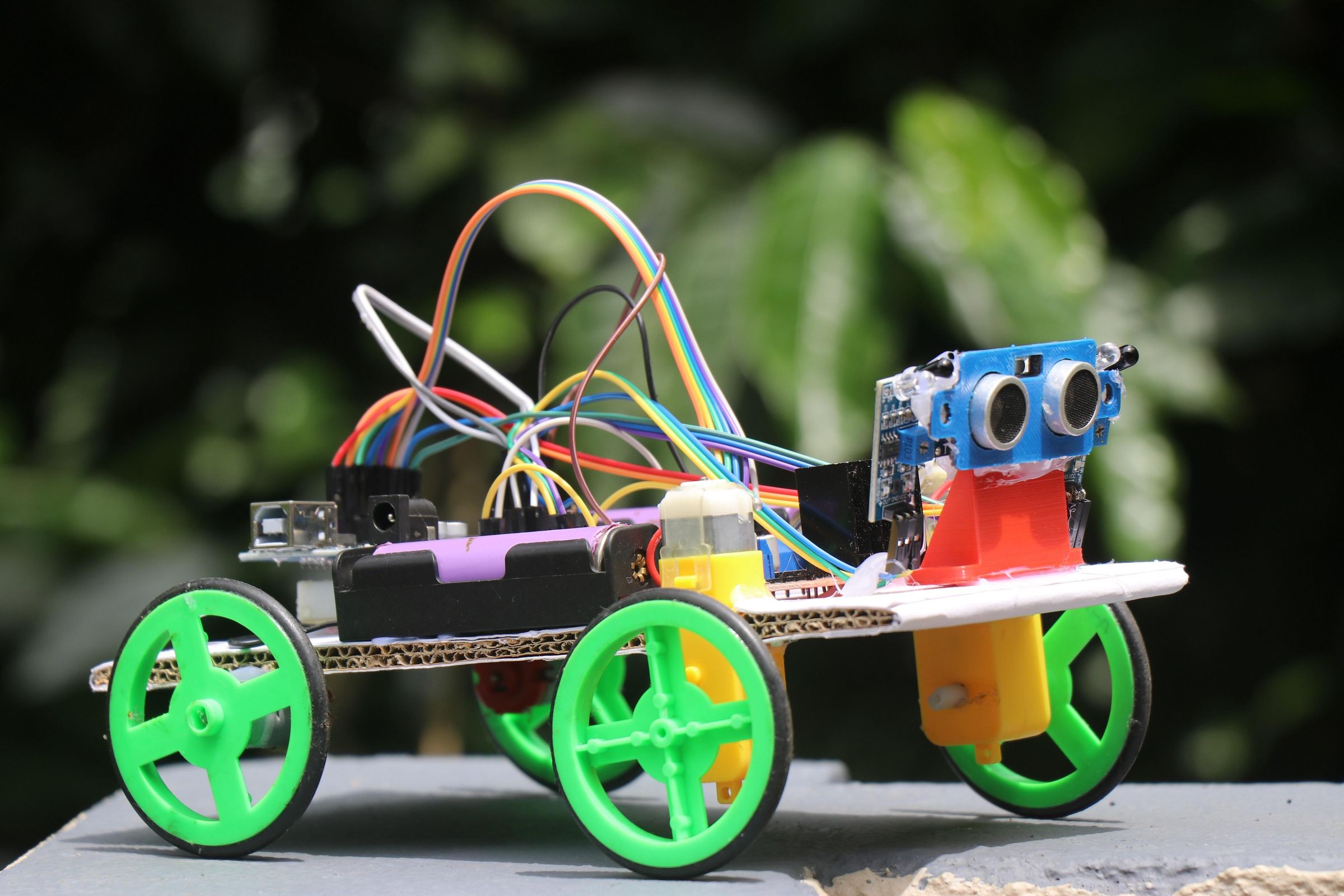 How to Make Human Following Robot at Home Using Arduino : 5 Steps (with ...