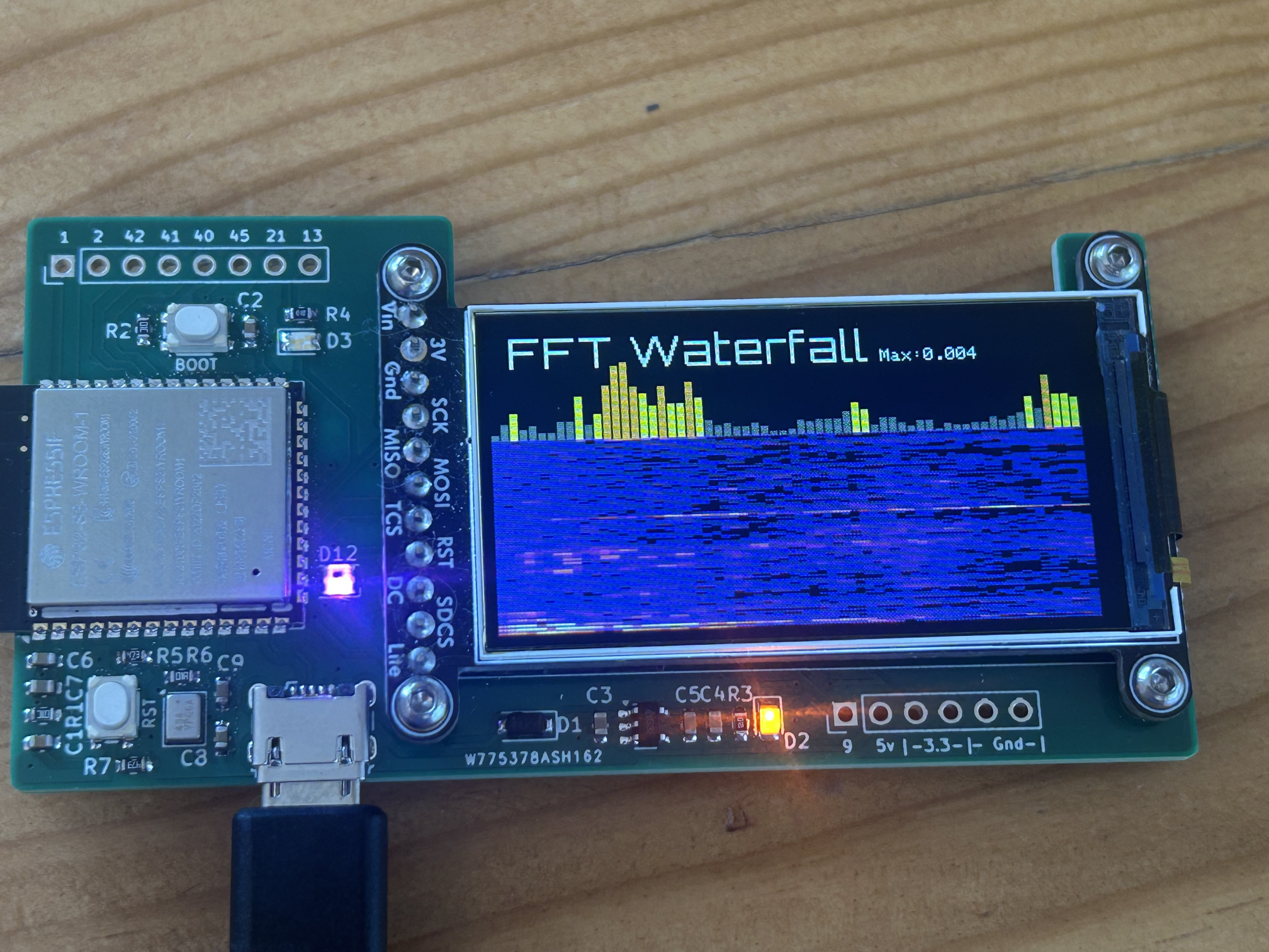 Esp32 Waterfall Frequency Demo - Instructables