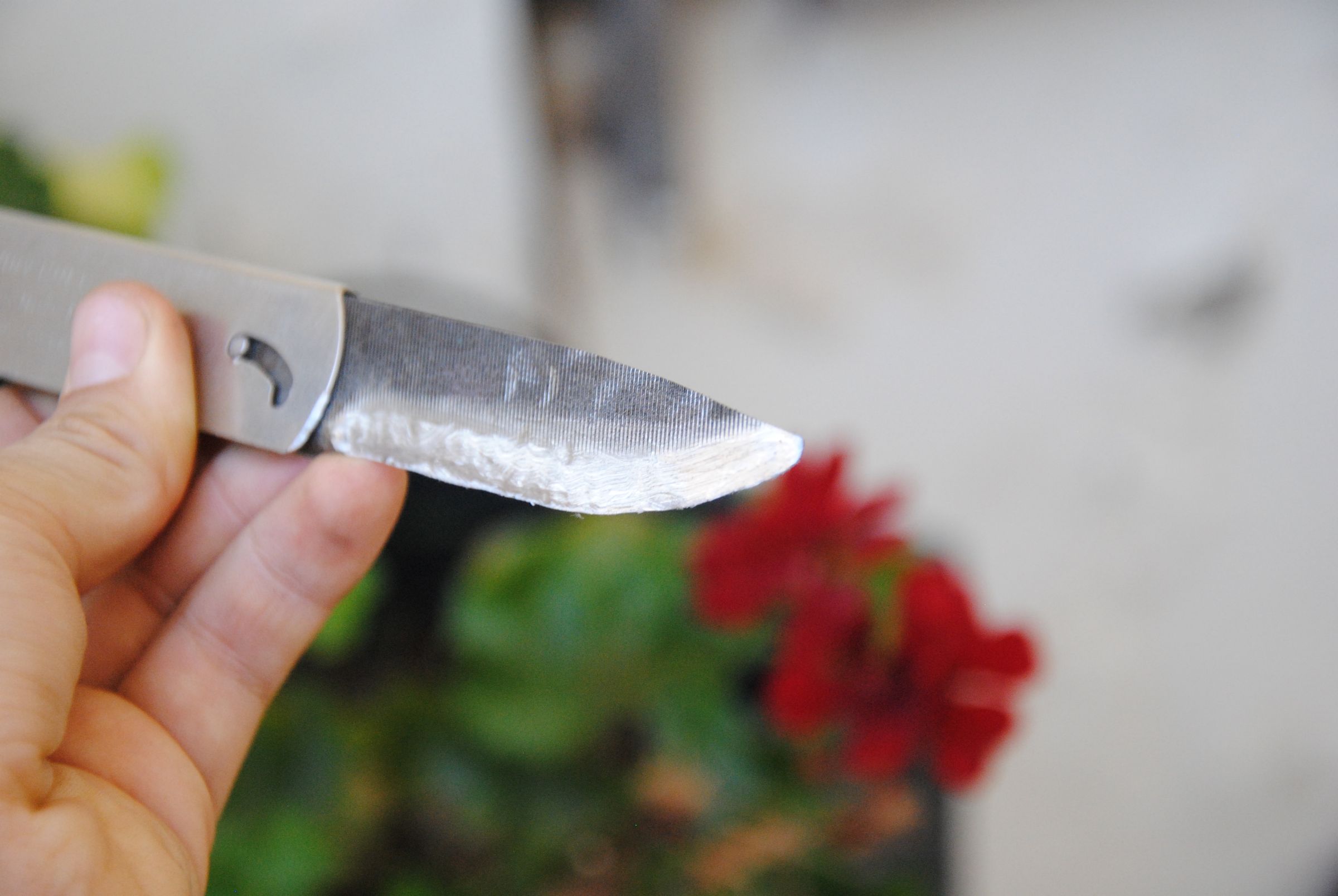 Folding Knife From an Old File (w/ Basic Tools) : 8 Steps (with ...