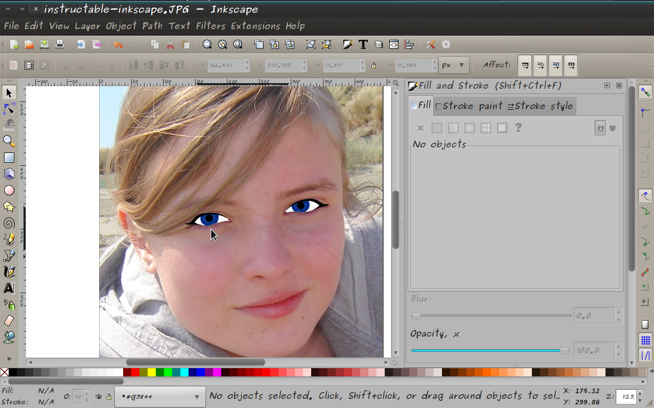Drawing Vector Portraits on Inkscape : 13 Steps - Instructables