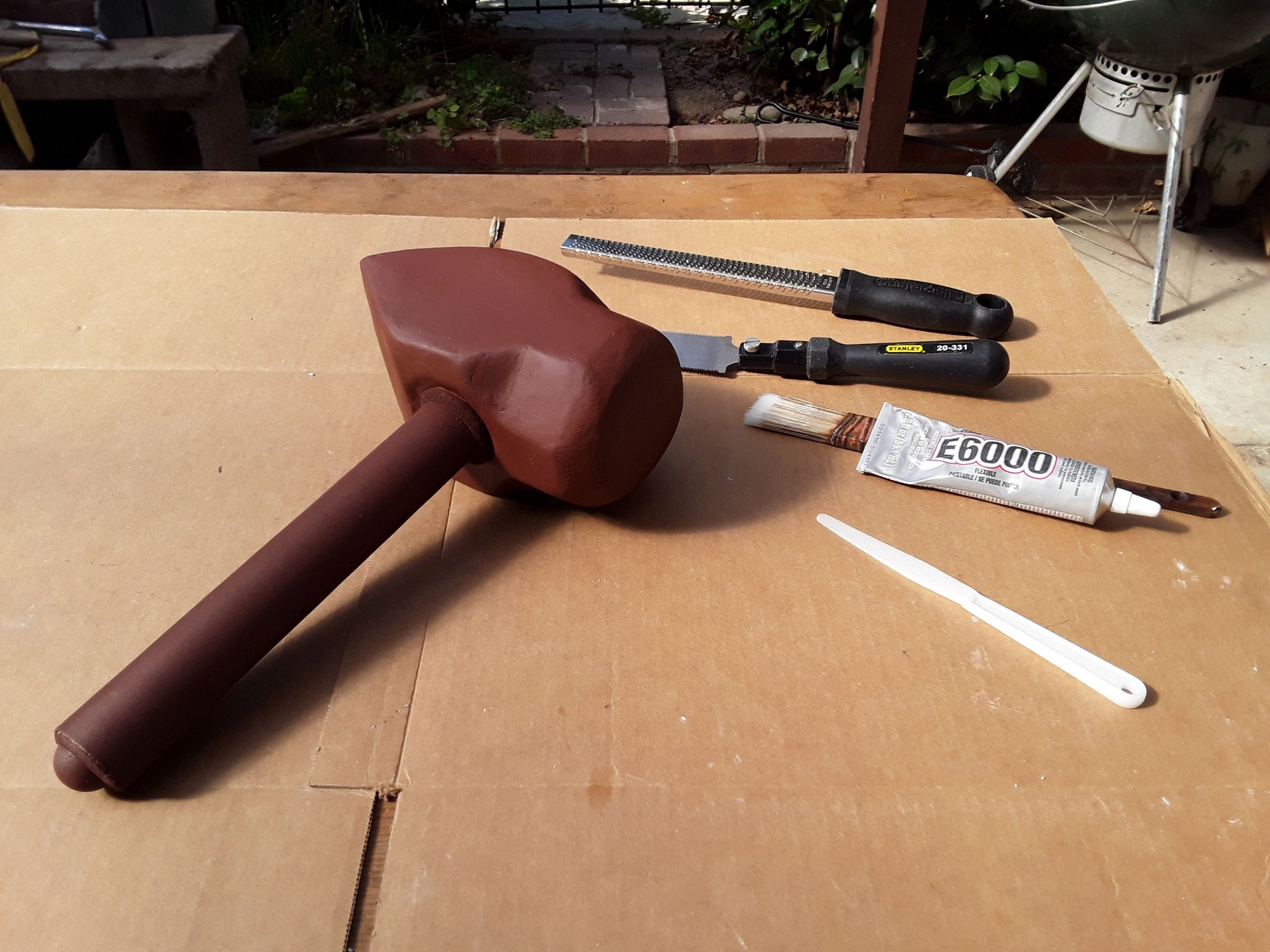 ACME Anvil Prop From Recycled Styrofoam : 6 Steps (with Pictures ...
