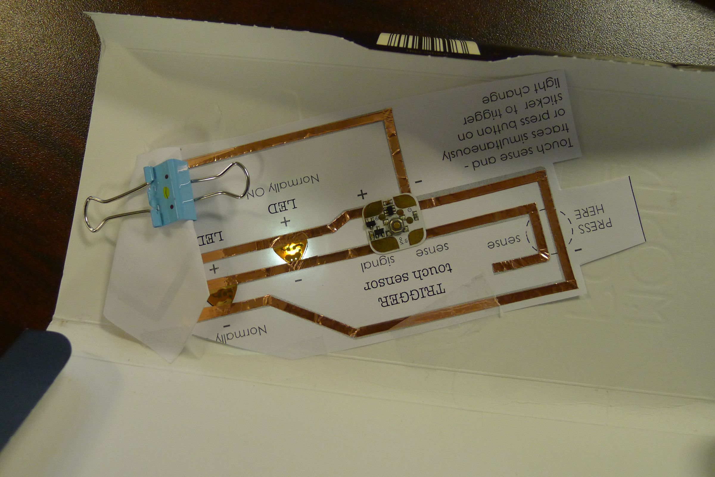 Magic Chocolate Box - Chibitronics Circuit Sticker Project : 8 Steps ...