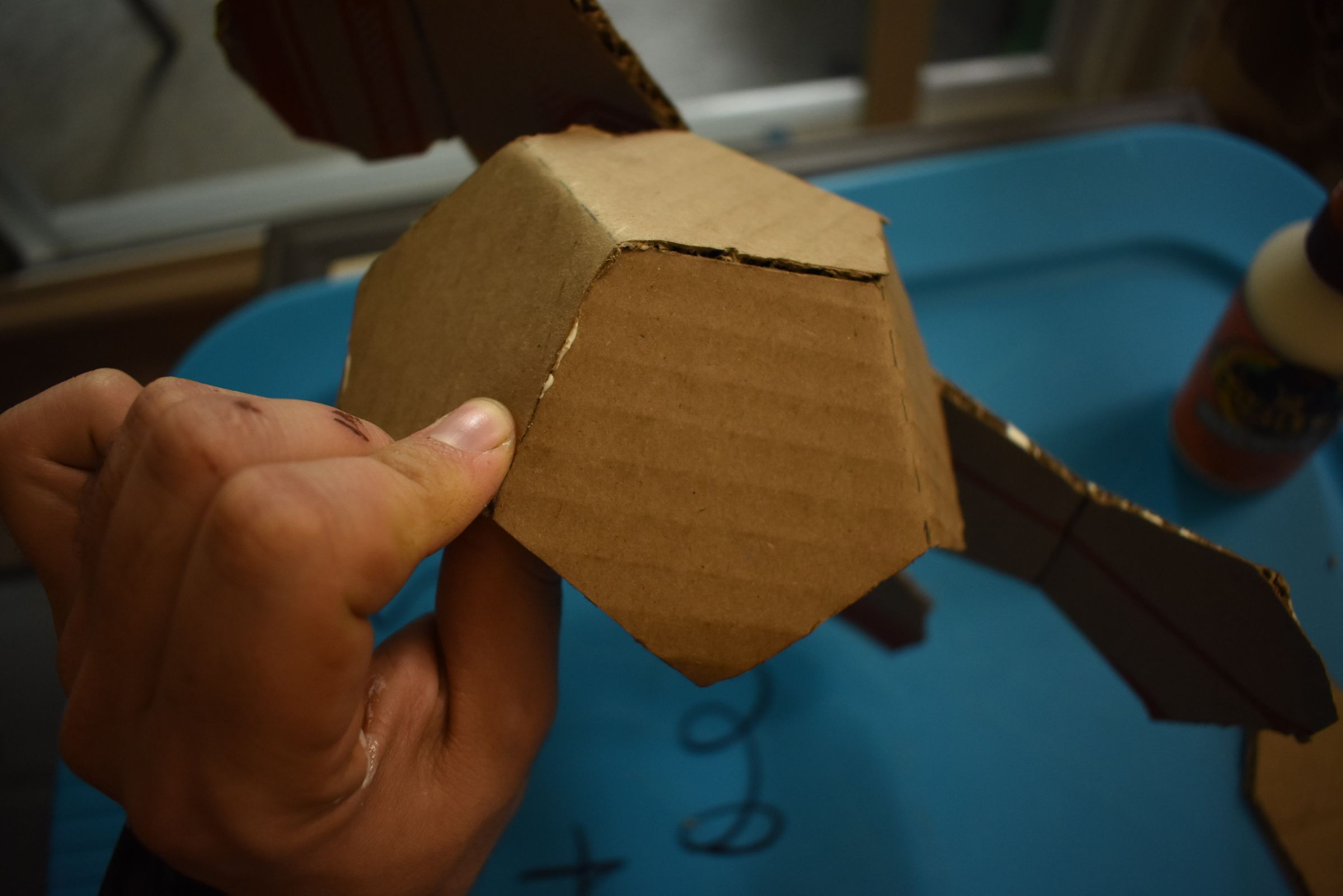 Modern Geometric [Cardboard] Planter : 8 Steps (with Pictures ...