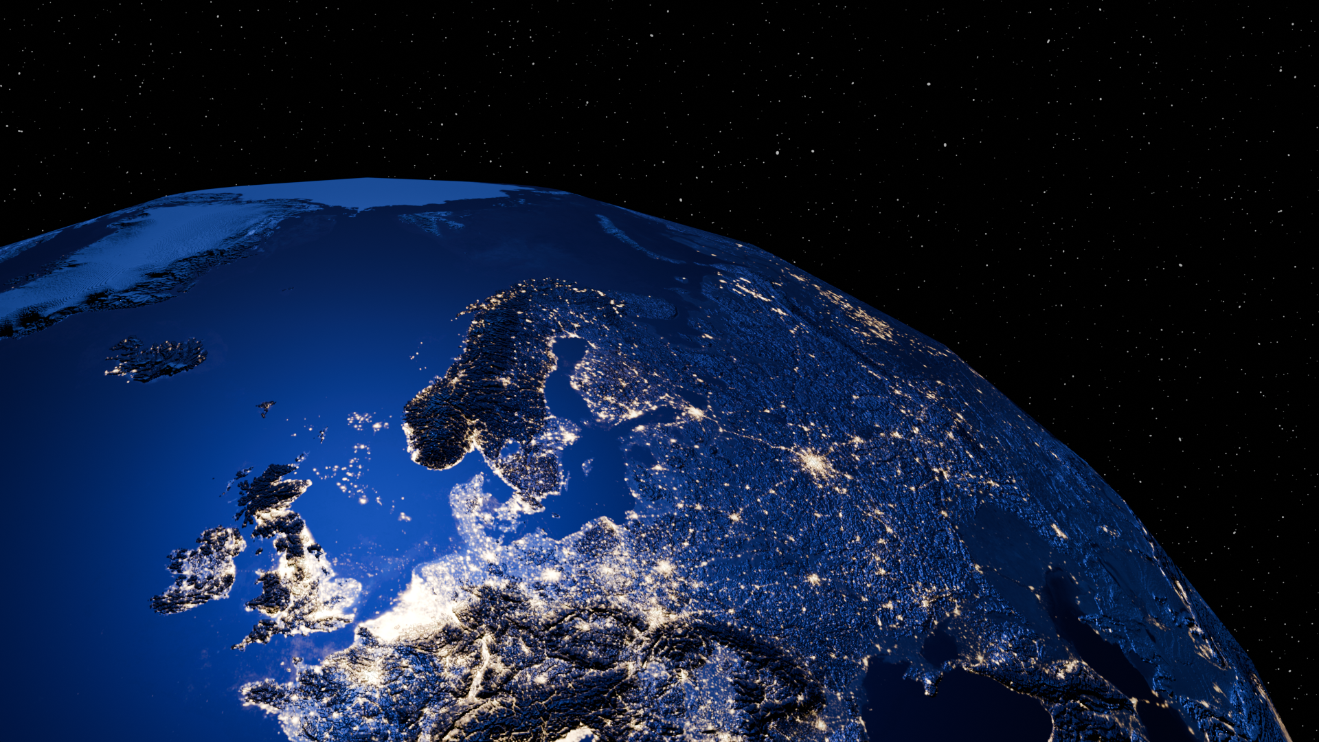 Making a Realistic Earth With Night Lights Using Blender : 8 Steps ...