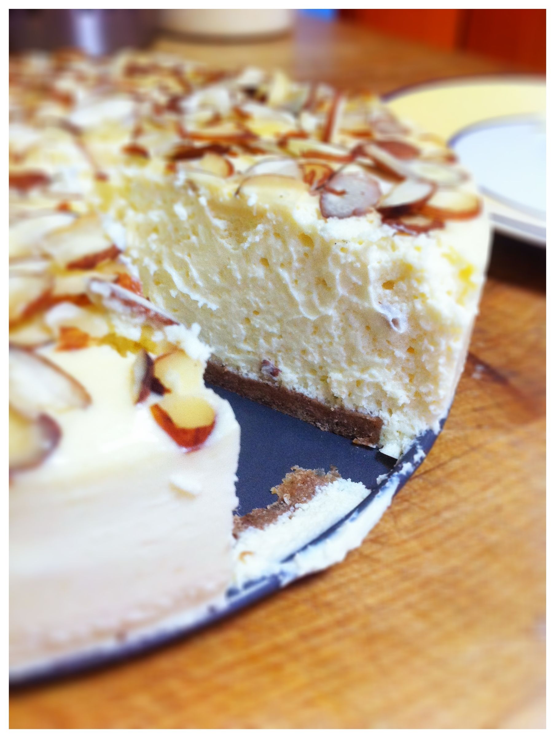 New York Style Cheesecake With Almonds and a Speculaas Crust (with ...