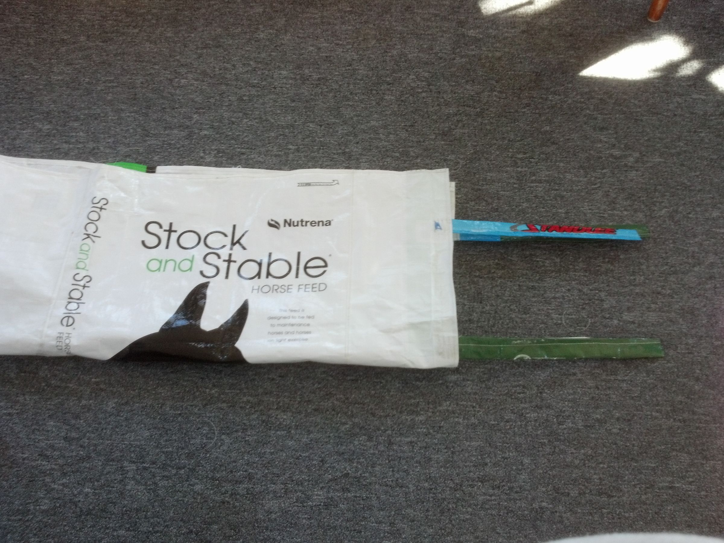 DIY WindShield Protector From Snow & Sun Using Feed Sacks : 7 Steps ...