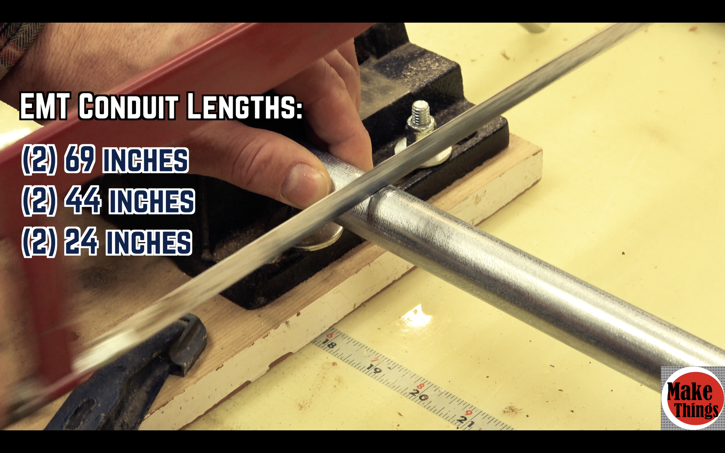 Conduit Track Saw, Only 2 Power Tools
