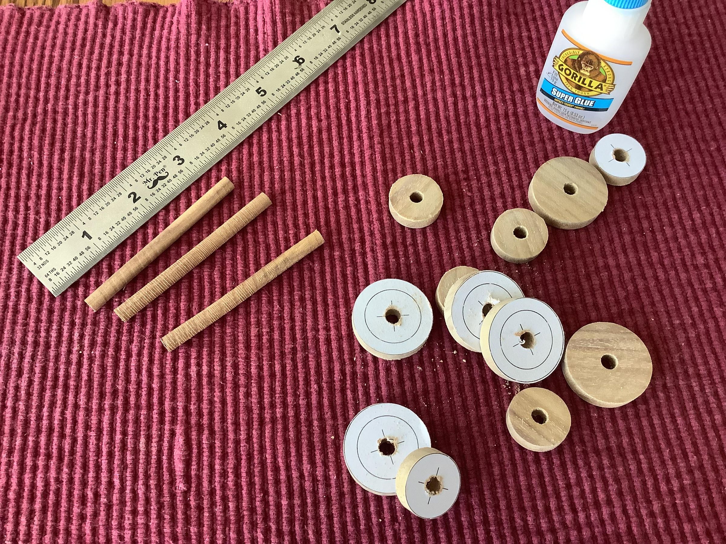 Miniature Wooden Train - 7 Car Set : 10 Steps (with Pictures ...