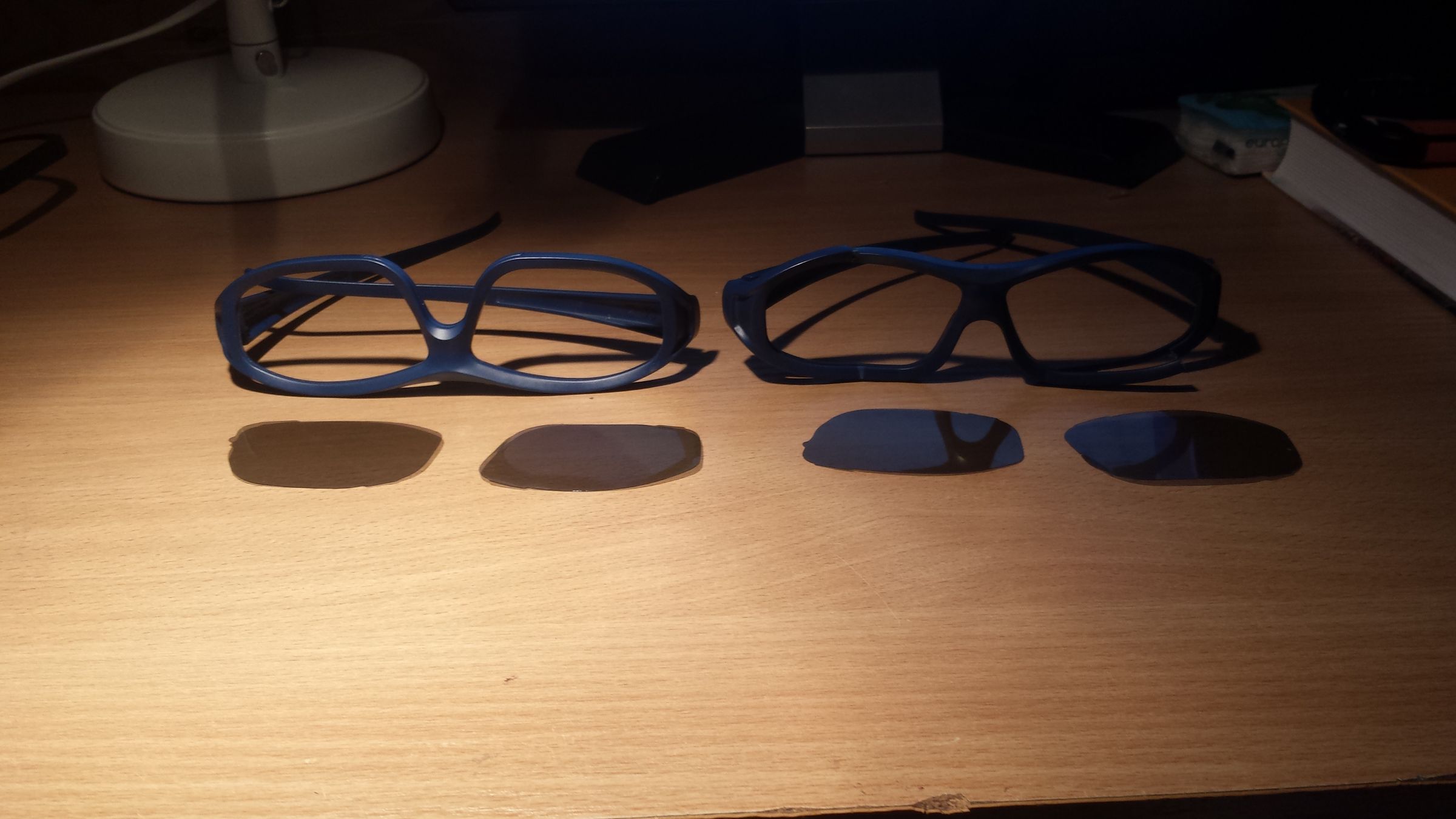 Sunglasses From Cheap 3D Passive Glasses : 6 Steps - Instructables