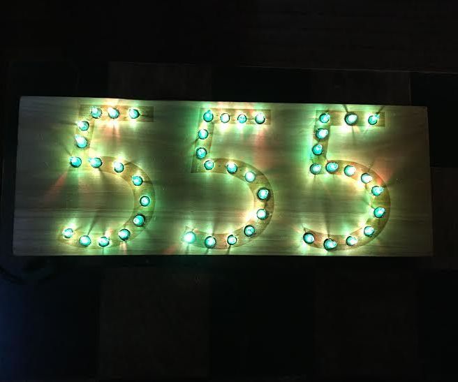 Light Up House Numbers : 5 Steps (with Pictures) - Instructables