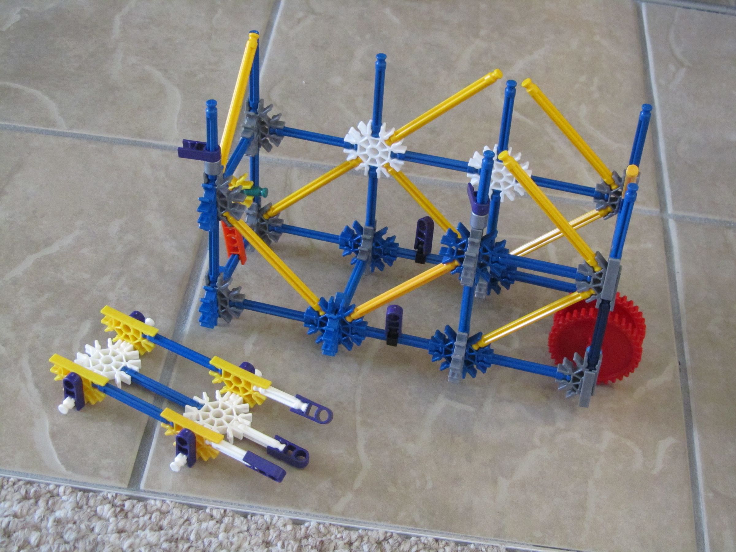 K'nex Ball Machine Maze Mania W/ Instructions : 8 Steps - Instructables