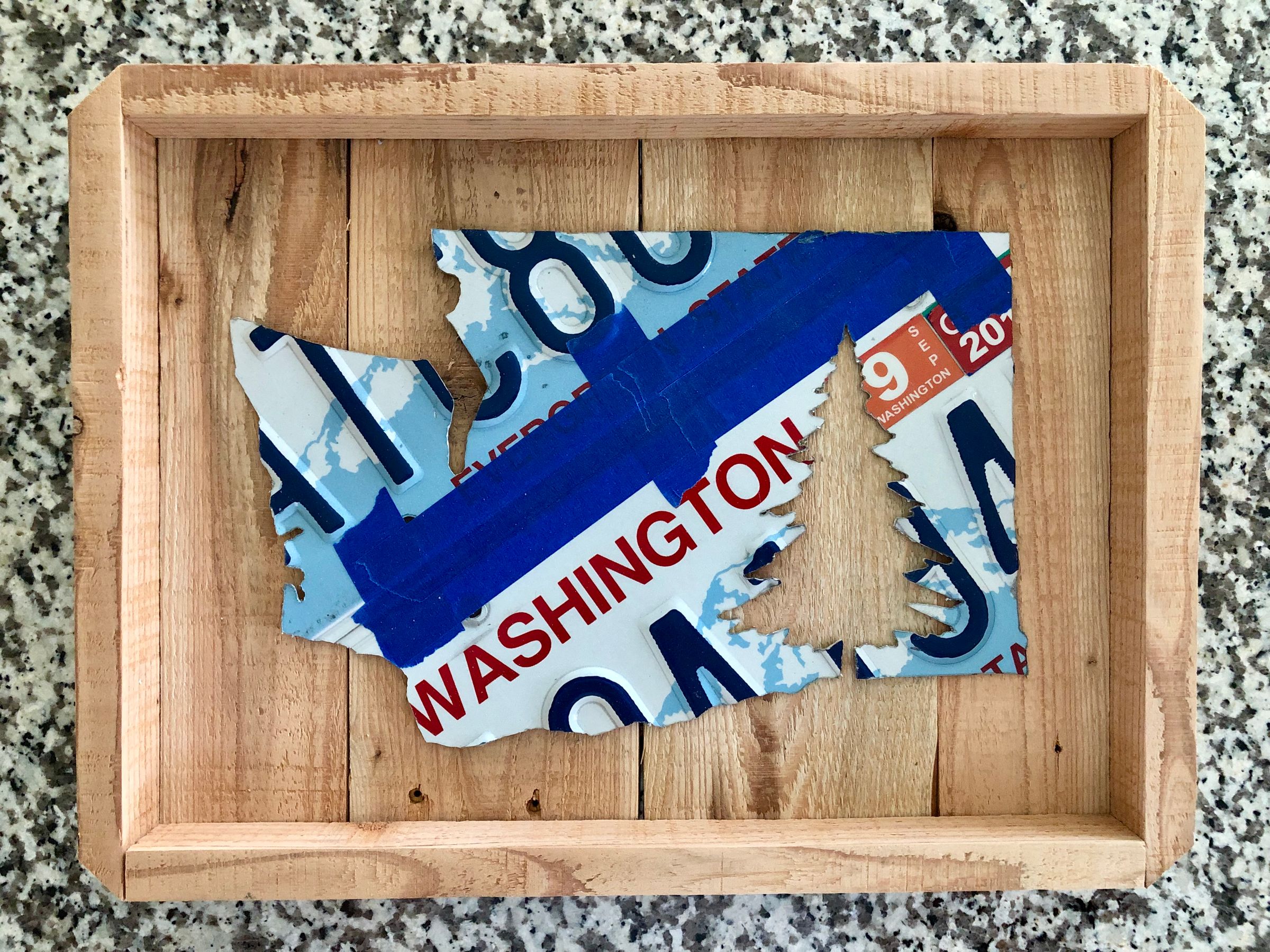 State License Plate Sign : 4 Steps (with Pictures) - Instructables