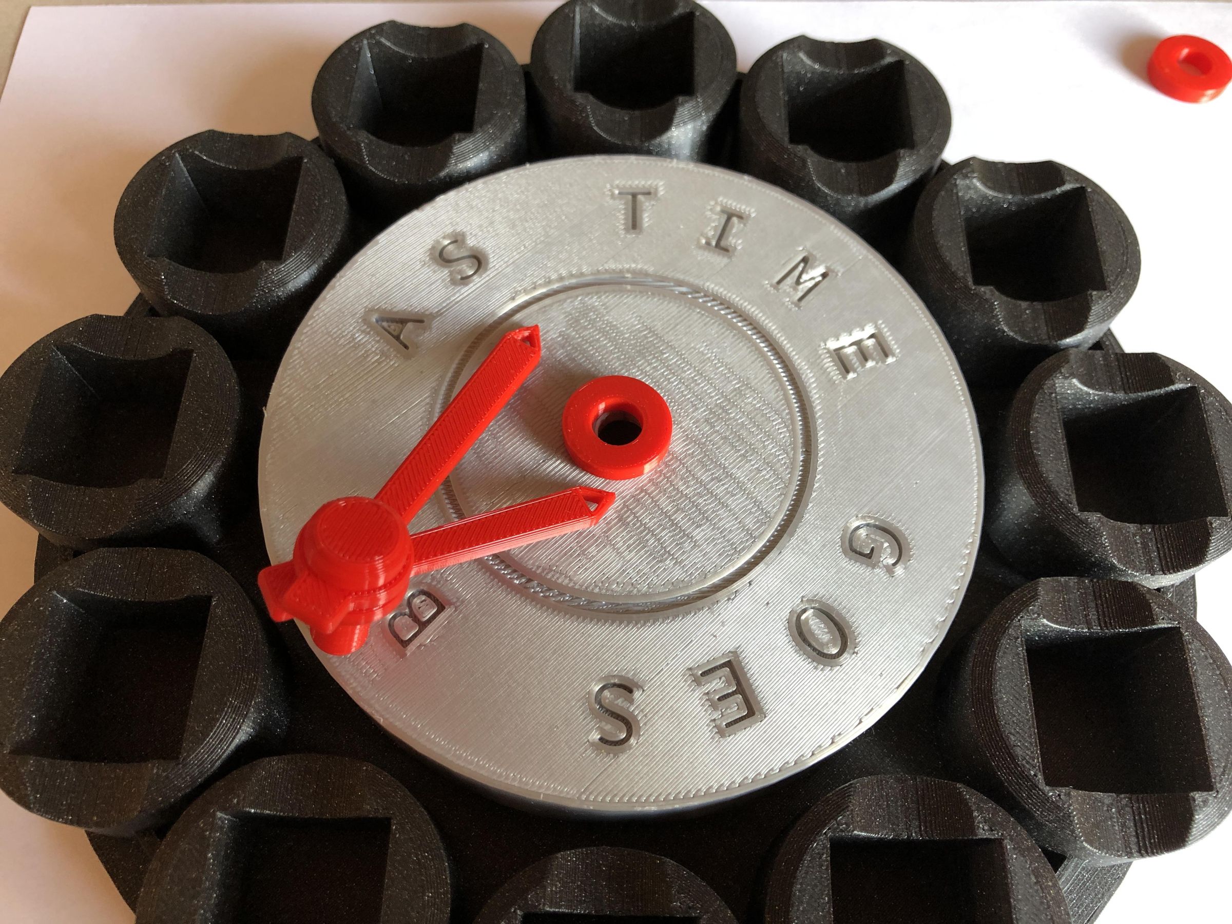 Learning Clock - Versatile - 3D Printed : 6 Steps (with Pictures ...