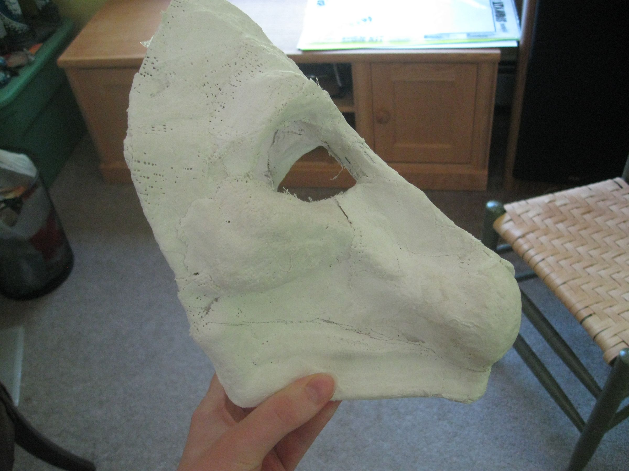 Making a Cat(?) Mask With Fiberglass : 18 Steps (with Pictures ...