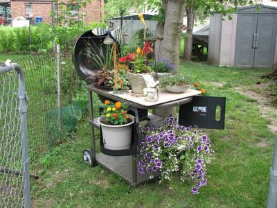 How to Turn Your Old Grill Into a Planter : 18 Steps (with Pictures ...