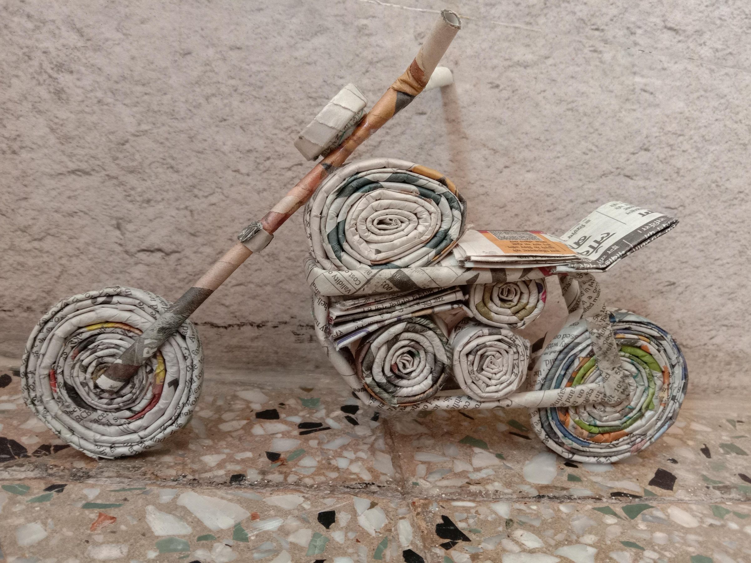 Newspaper Roadster Bike : 9 Steps - Instructables