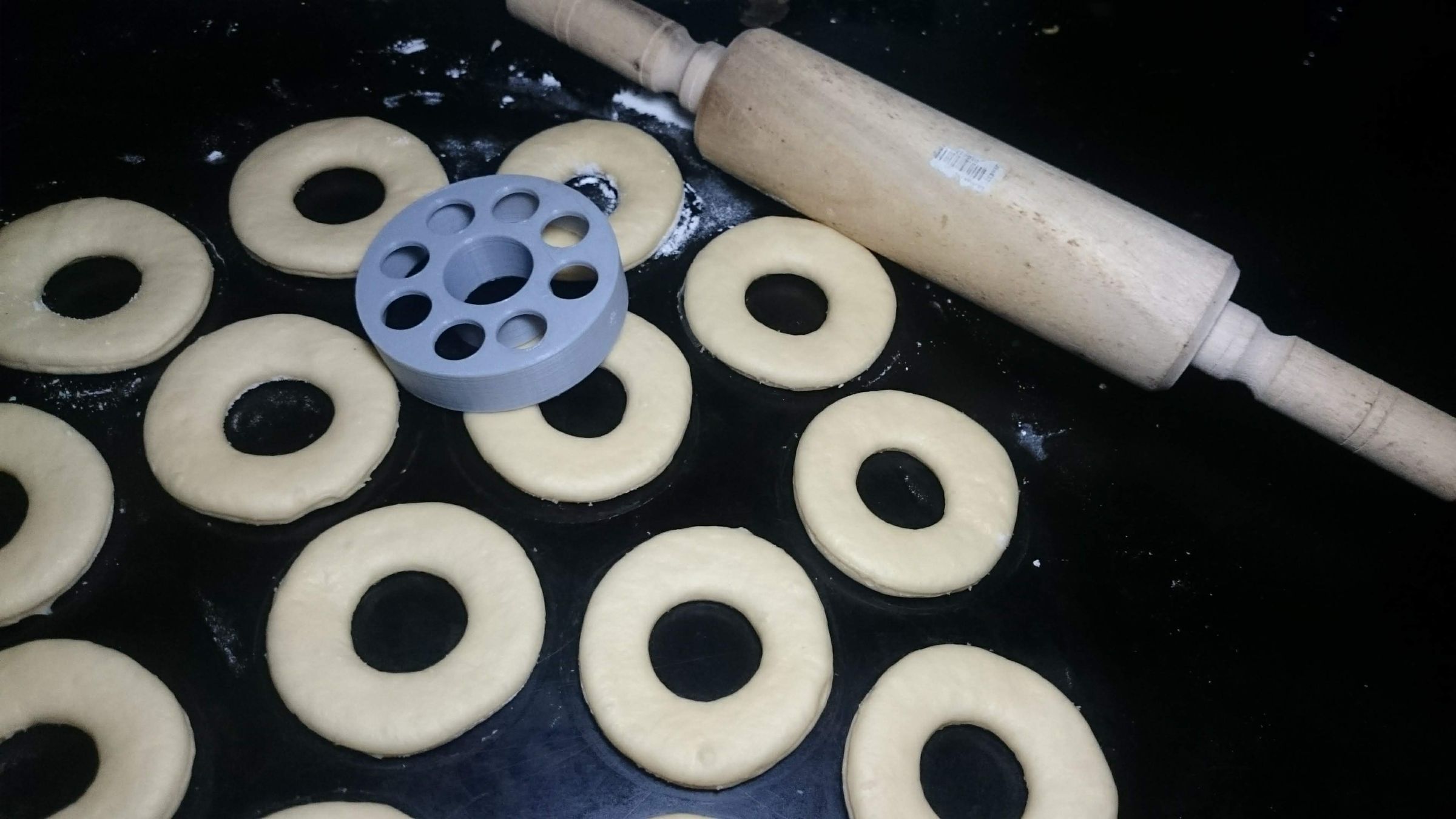 Easy Chocolate Donuts (3D Printed Donut Cutter!) : 6 Steps - Instructables