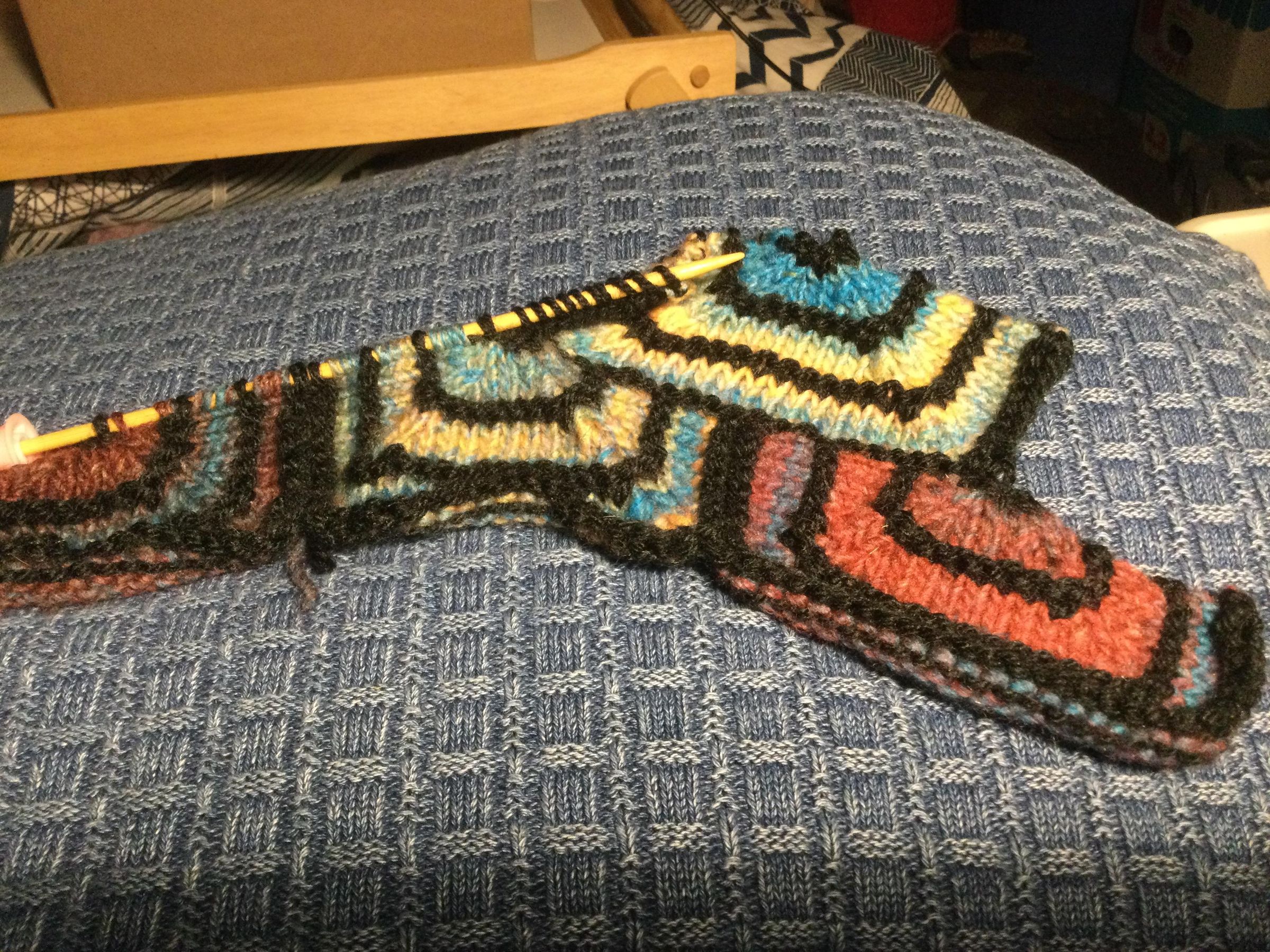 Stained Glass Modular Knitting - Simple Hat : 9 Steps (with Pictures ...