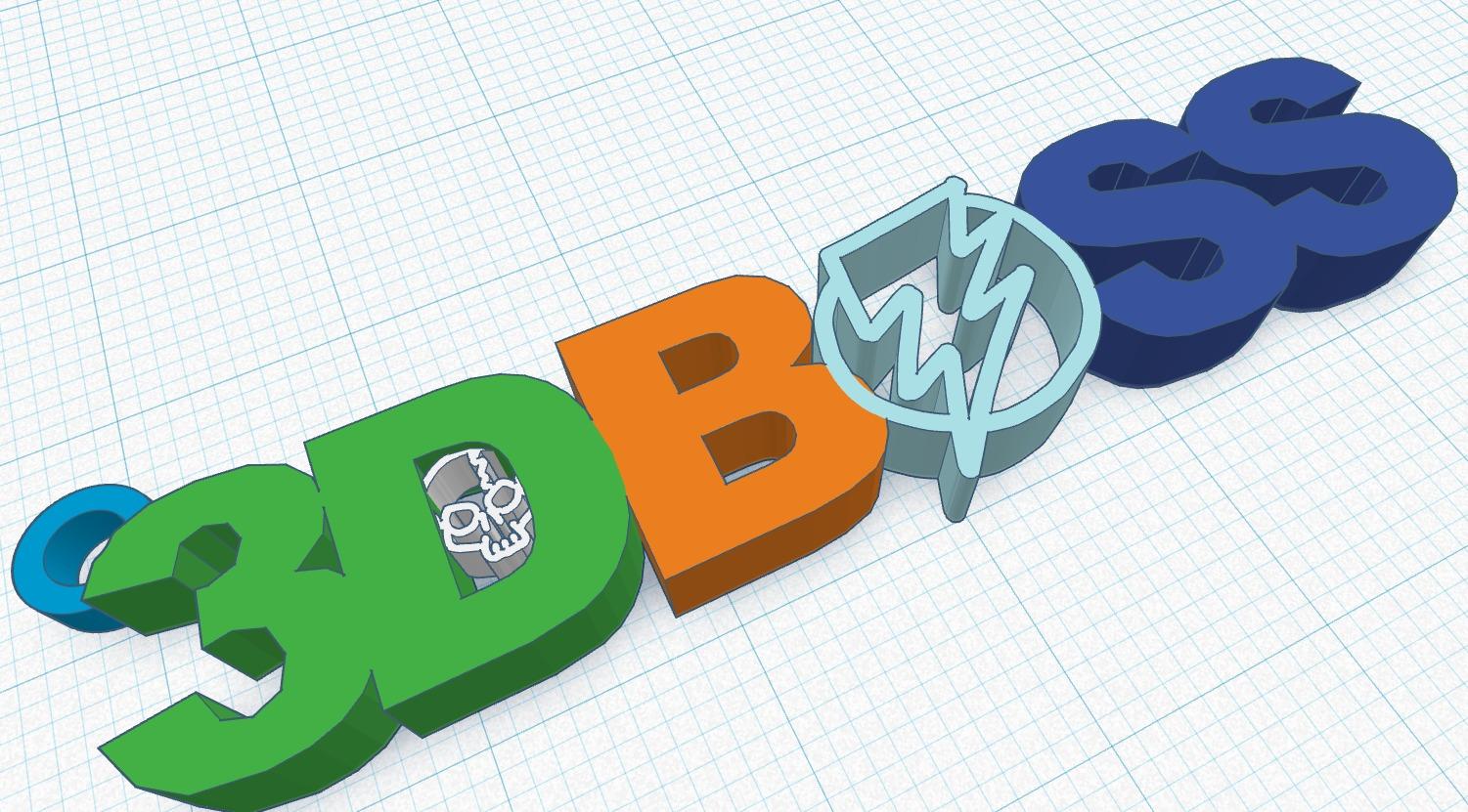 Easy 3D Printing Class: Name That Keychain : 7 Steps - Instructables