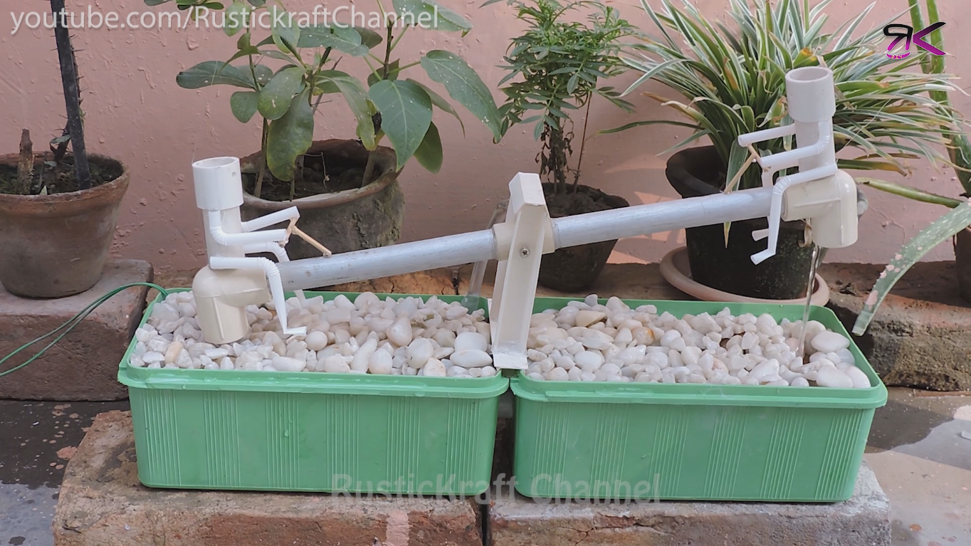 DIY Garden See-Saw Water Feature : 3 Steps (with Pictures) - Instructables