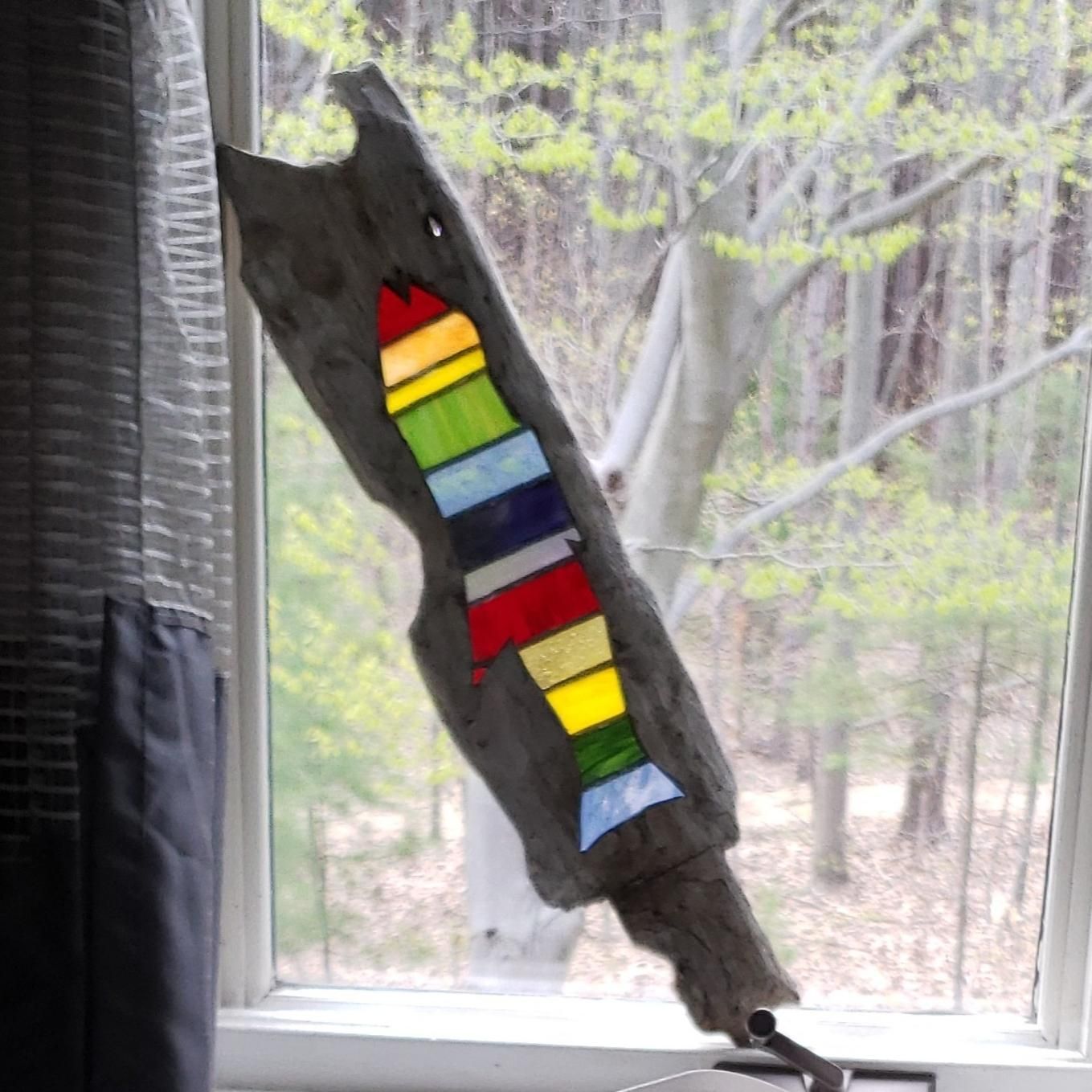 Stained Glass & Wood Sculpture : 7 Steps - Instructables