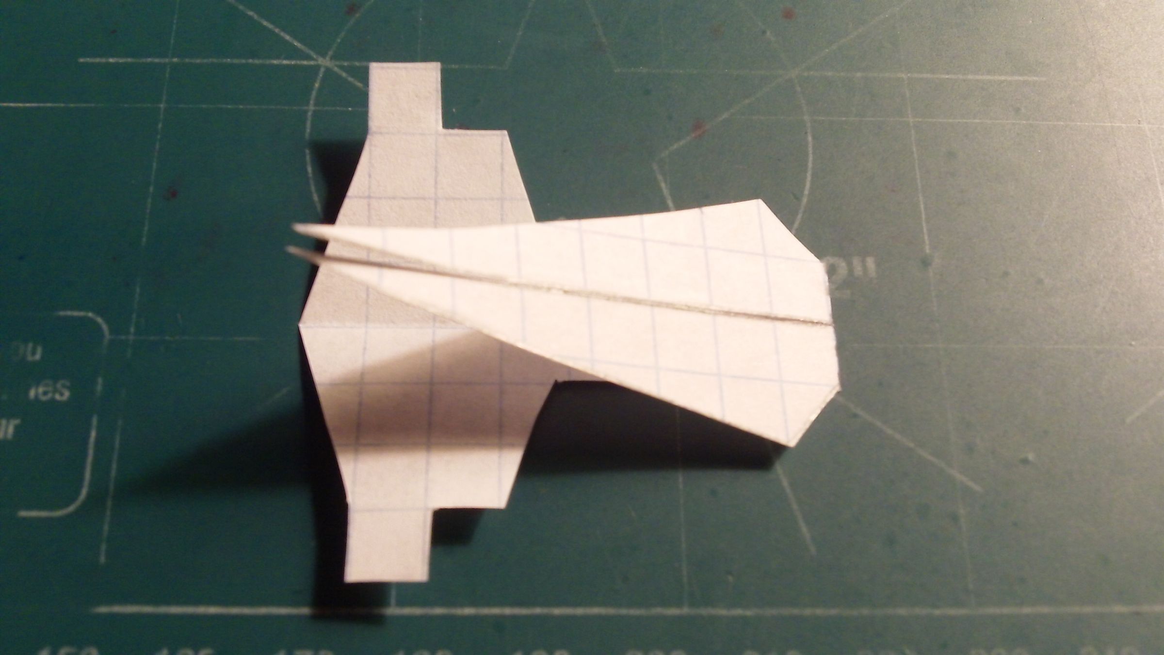 How to Make the Justice League Javelin-7 Paper Airplane : 6 Steps ...