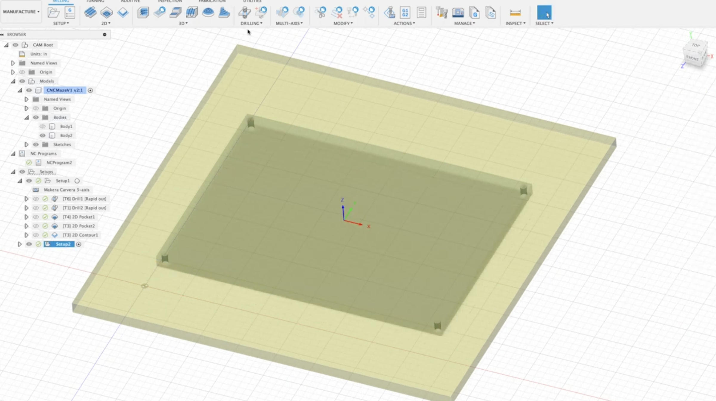 Making a CNC Mini Maze Game With Carvera and Fusion : 12 Steps (with ...