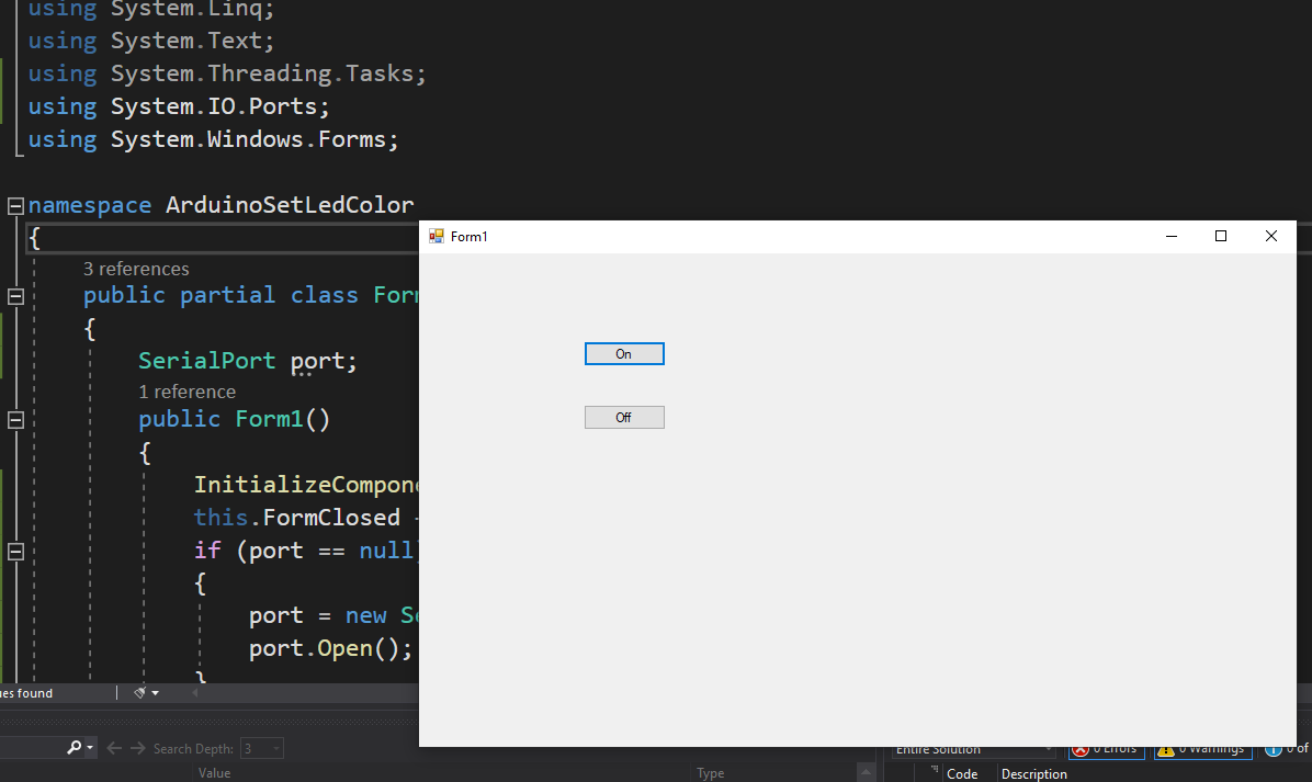 C# Serial Port Communication Arduino : 4 Steps - Instructables