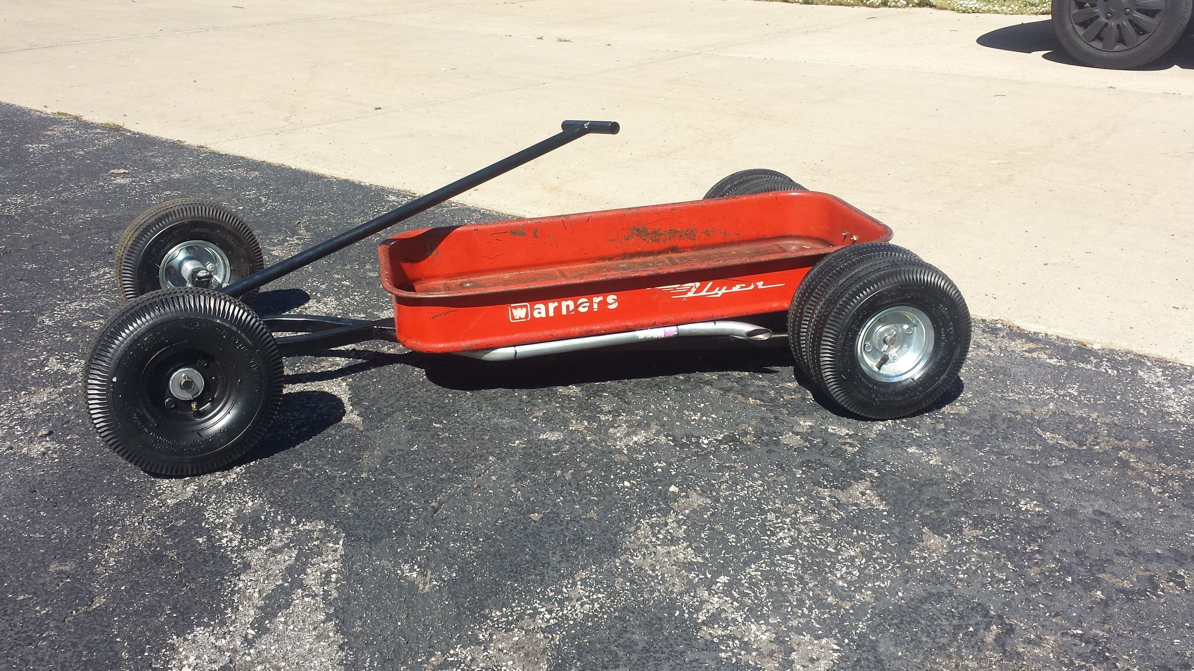 Low Rider Radio Flyer Wagon