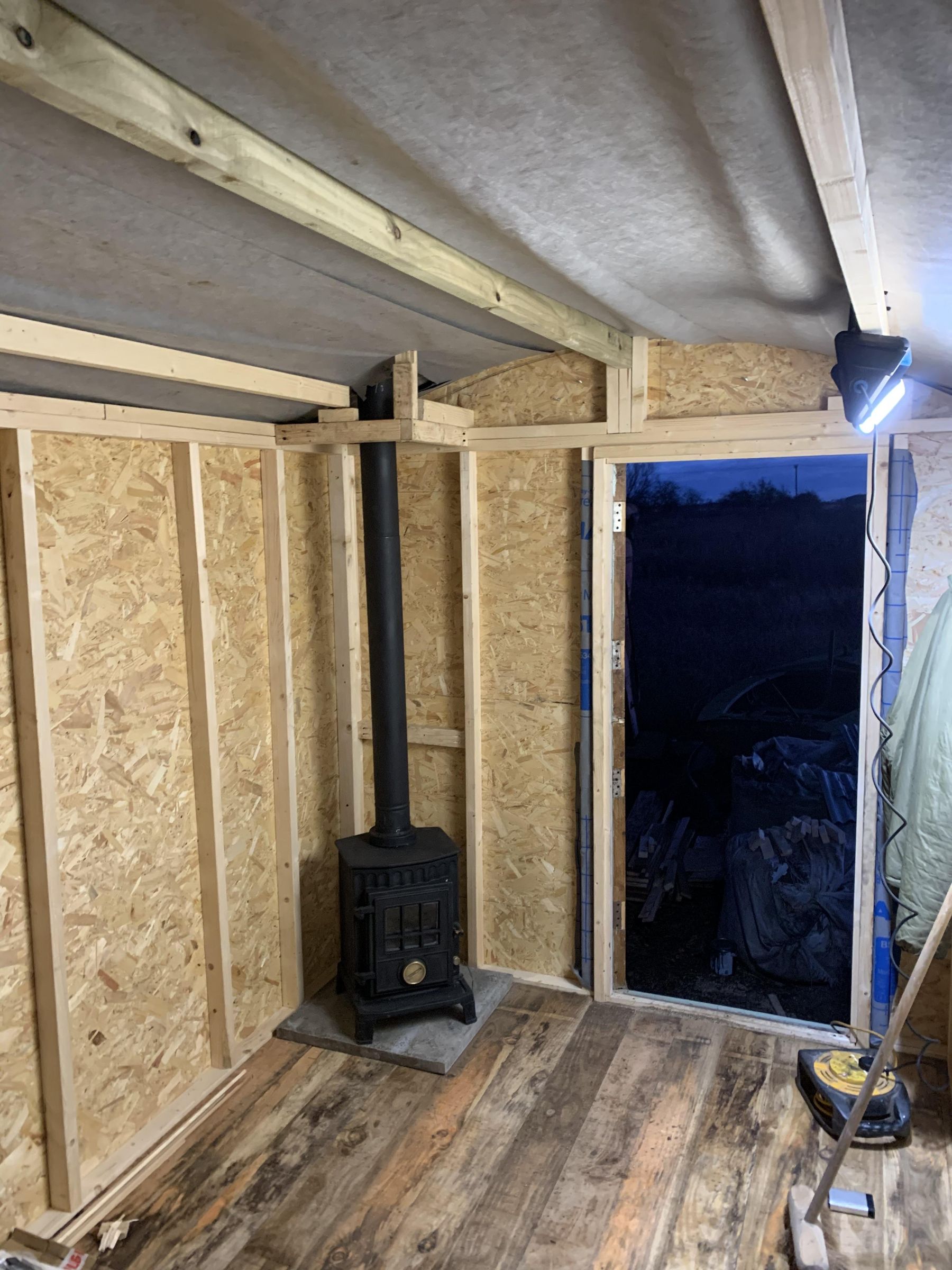 Self Build Shepherds Hut. Step by Step With Photos. Off Grid Living ...