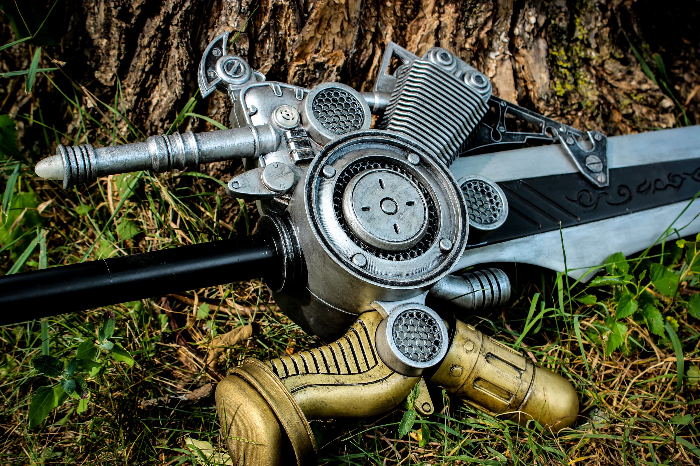 Noctis' Engine Blade - 3d Printed - Final Fantasy XV : 9 Steps (with ...