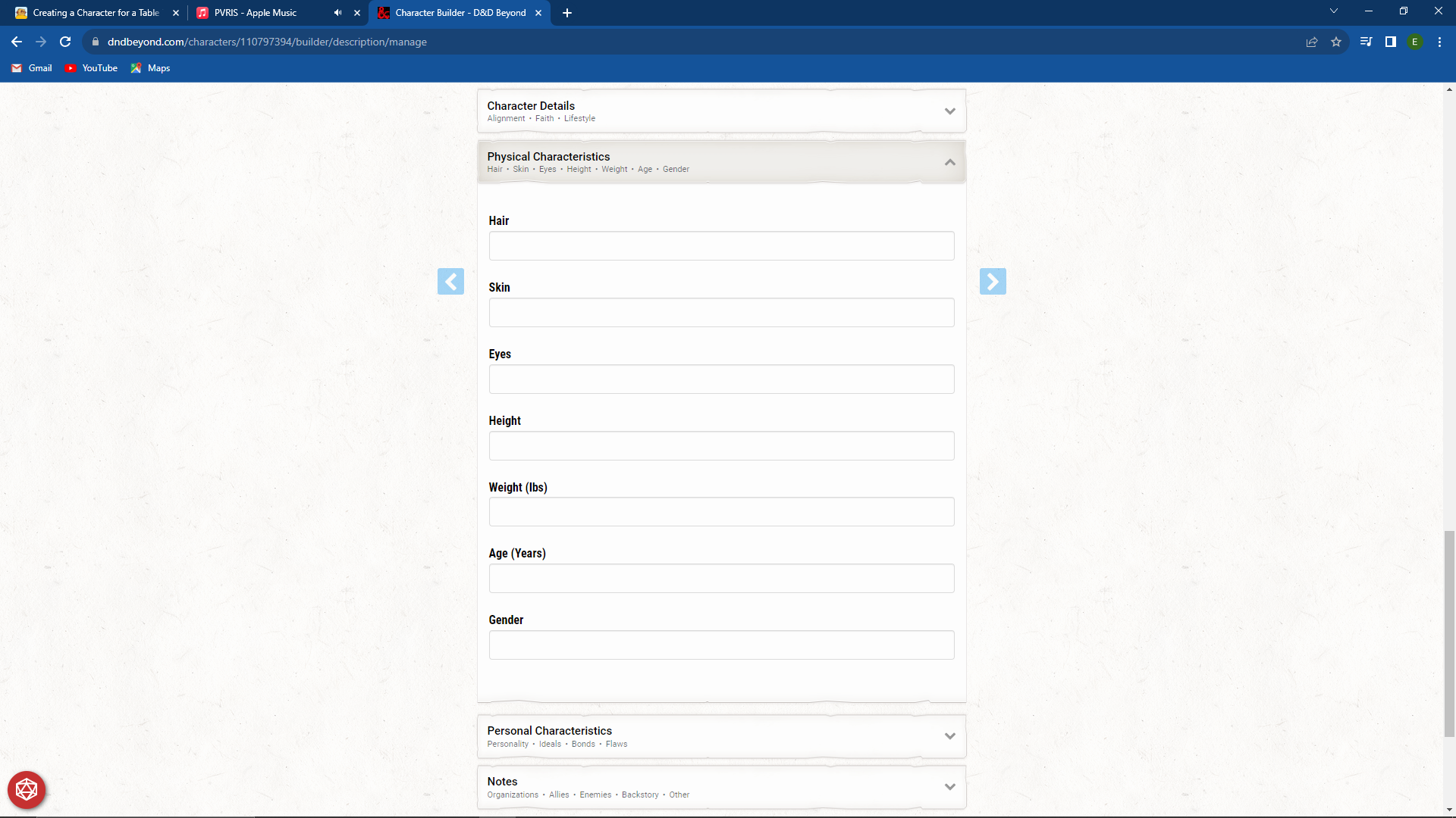 Creating a Character for Dungeons and Dragons Using DnDBeyond.com : 25 ...