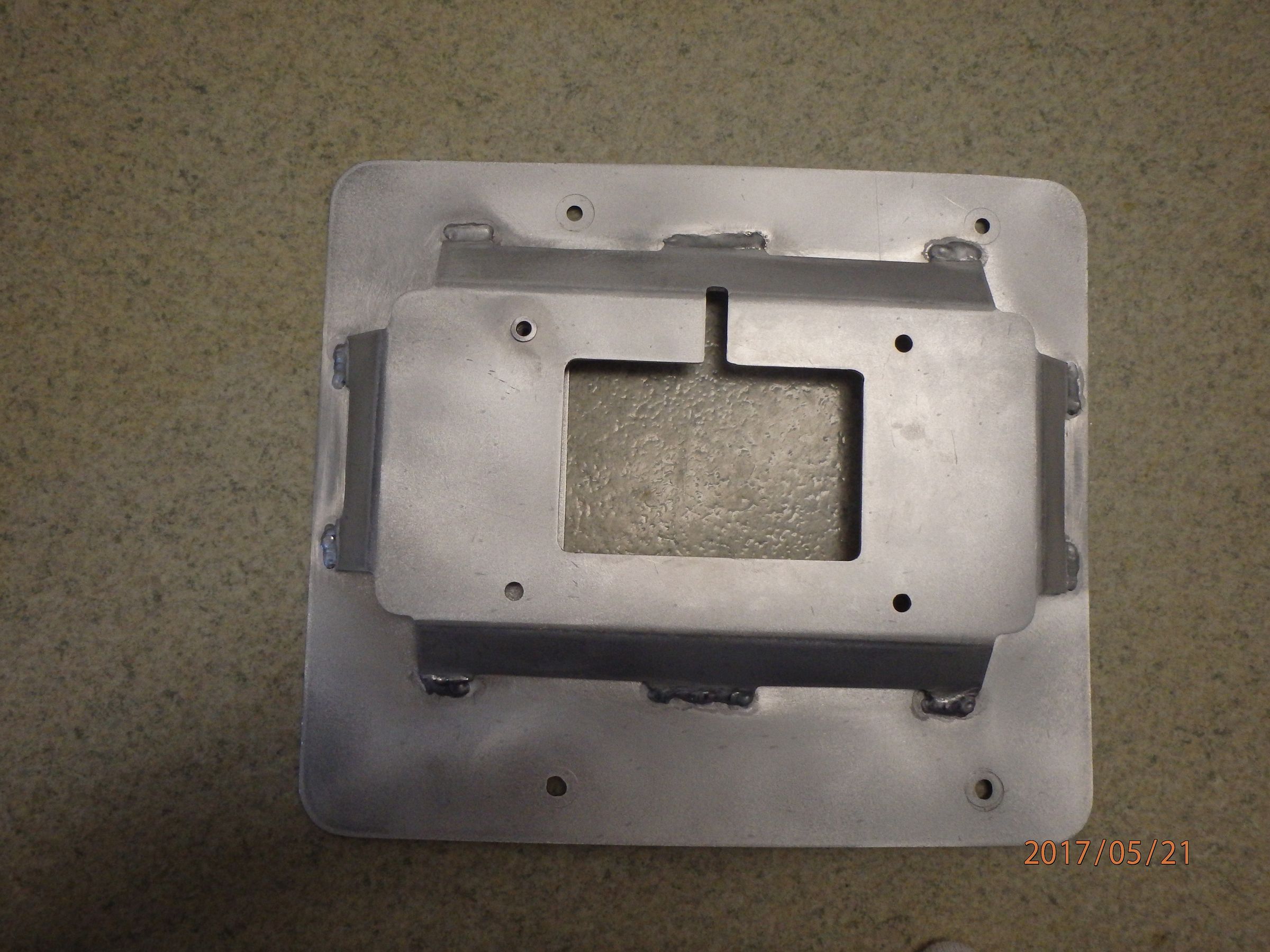 Jeep Wrangler License Plate Relocation Plate : 4 Steps (with Pictures ...