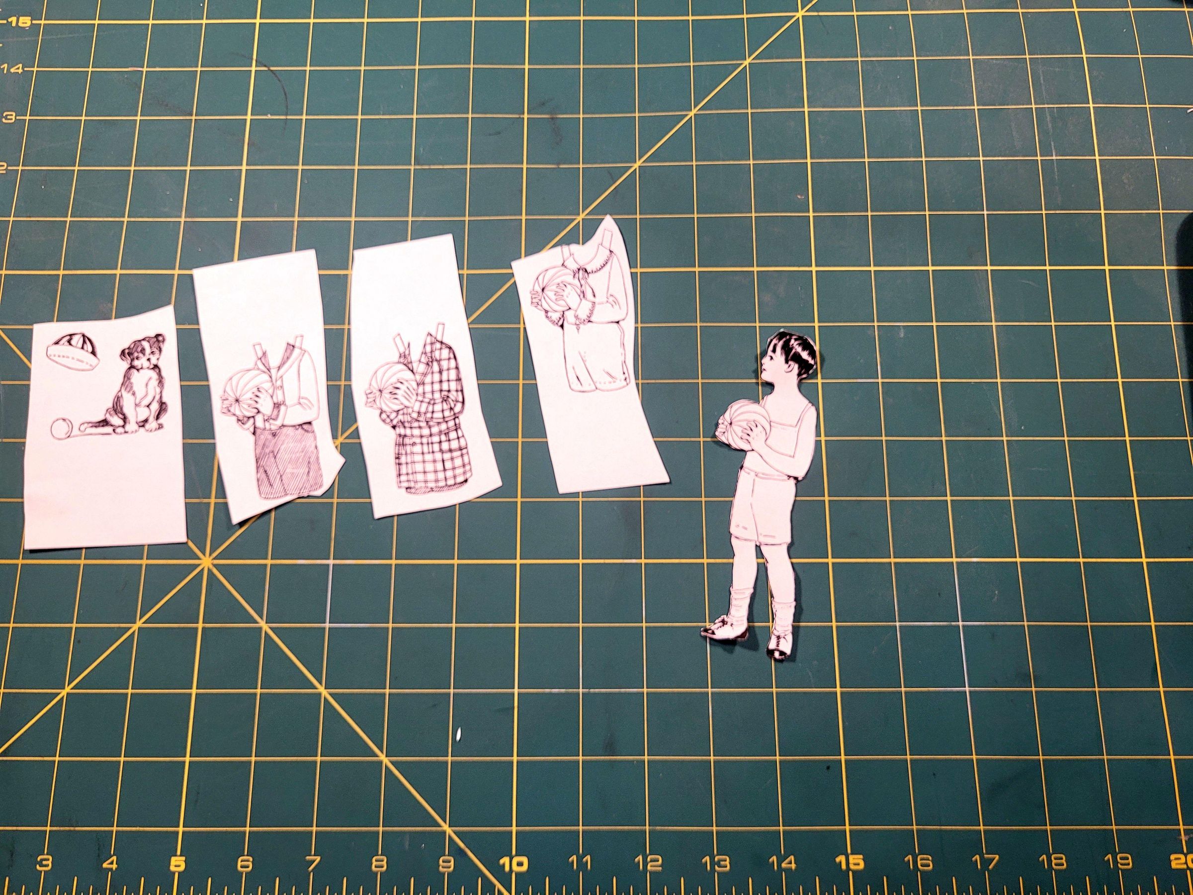 Paper Dolls Dancing – Historical Paper Dolls Dancing With Magnets ...