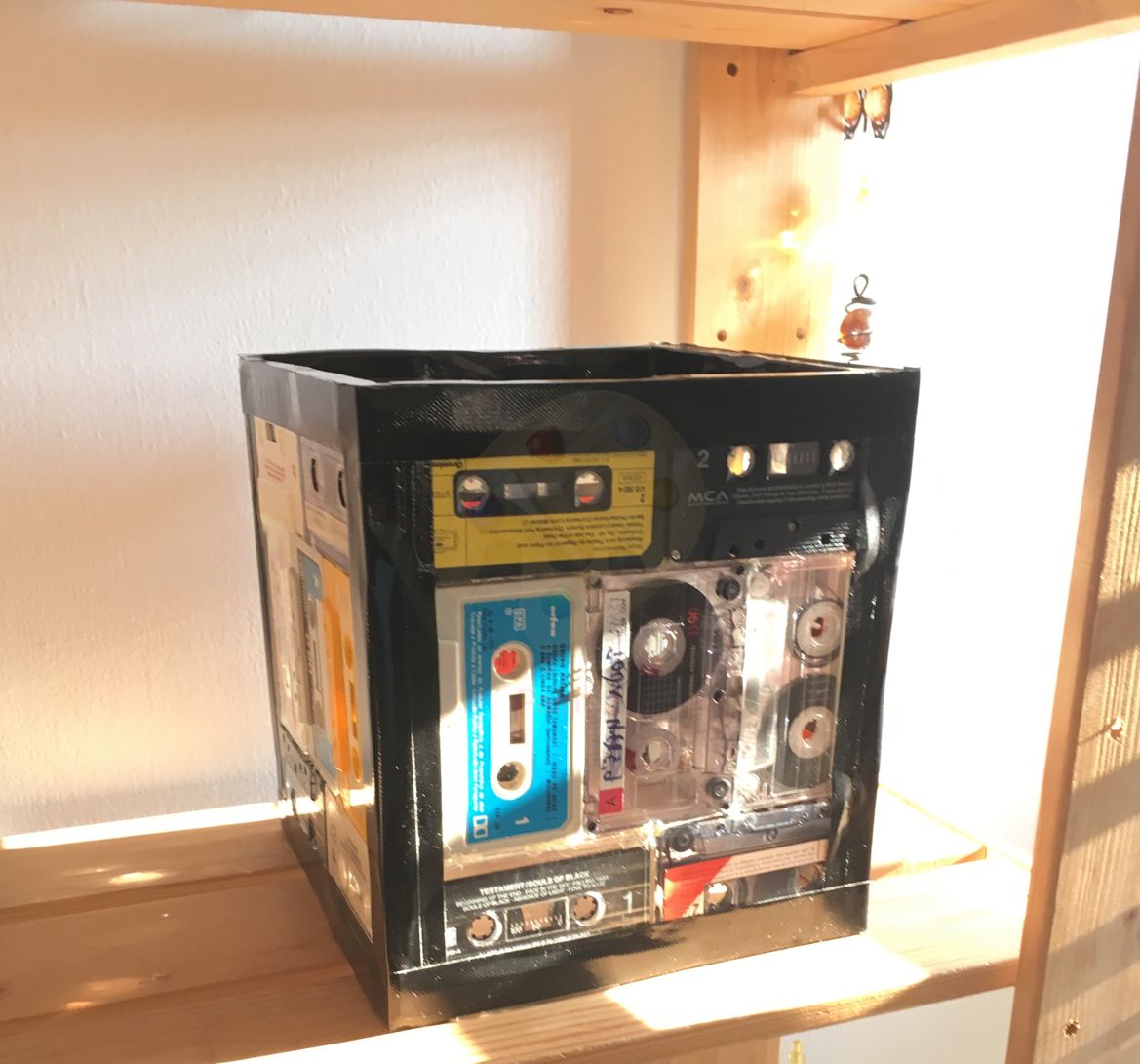 Retro Cassette Box : 6 Steps (with Pictures) - Instructables