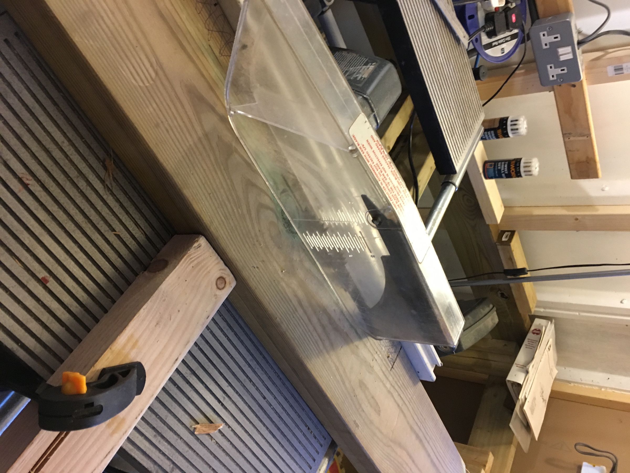 Heavy Duty Workbench With Chop Saw : 9 Steps (with Pictures ...