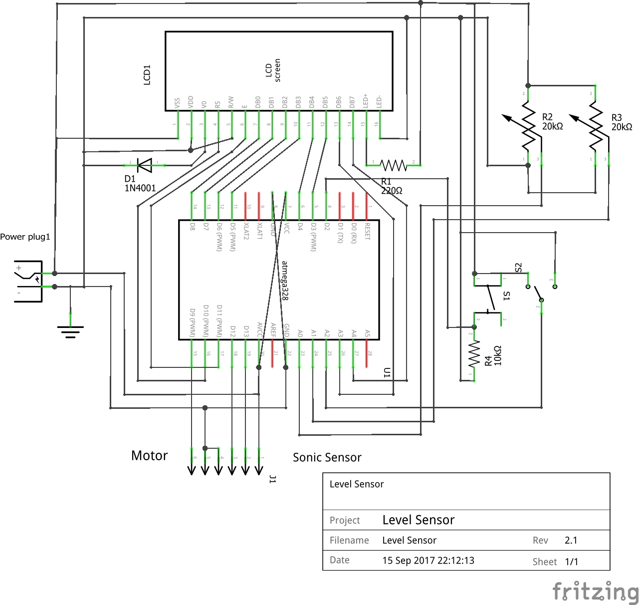 Liquid Level Sensor (using Ultrasonic) : 5 Steps - Instructables