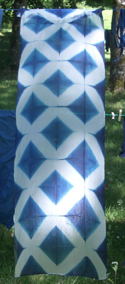 Itajime Shibori Tutorial