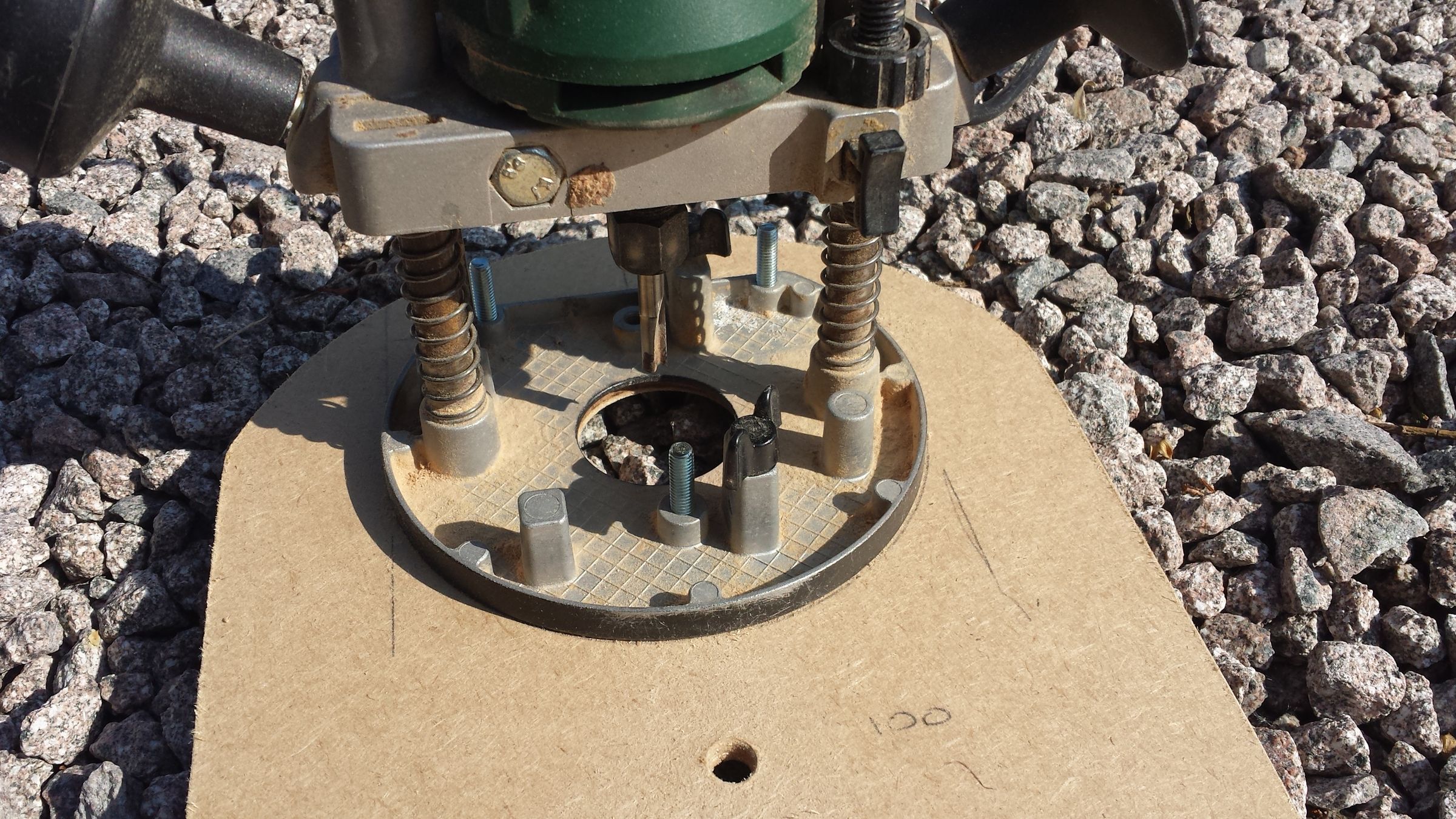 360 Rotating Platform With Fixed Central Platform : 8 Steps (with ...