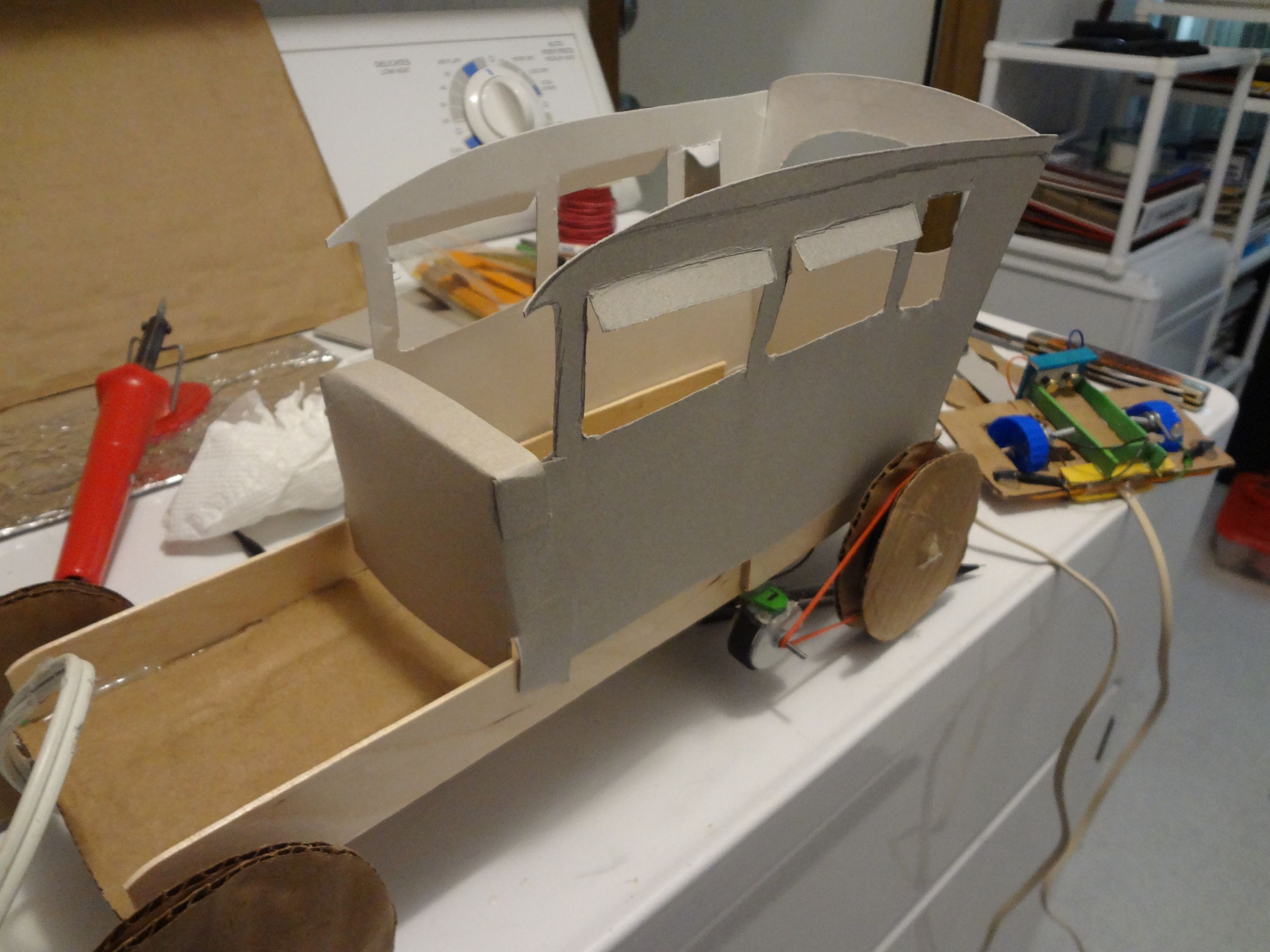 Cardboard Remote Controlled Car. : 6 Steps (with Pictures) - Instructables
